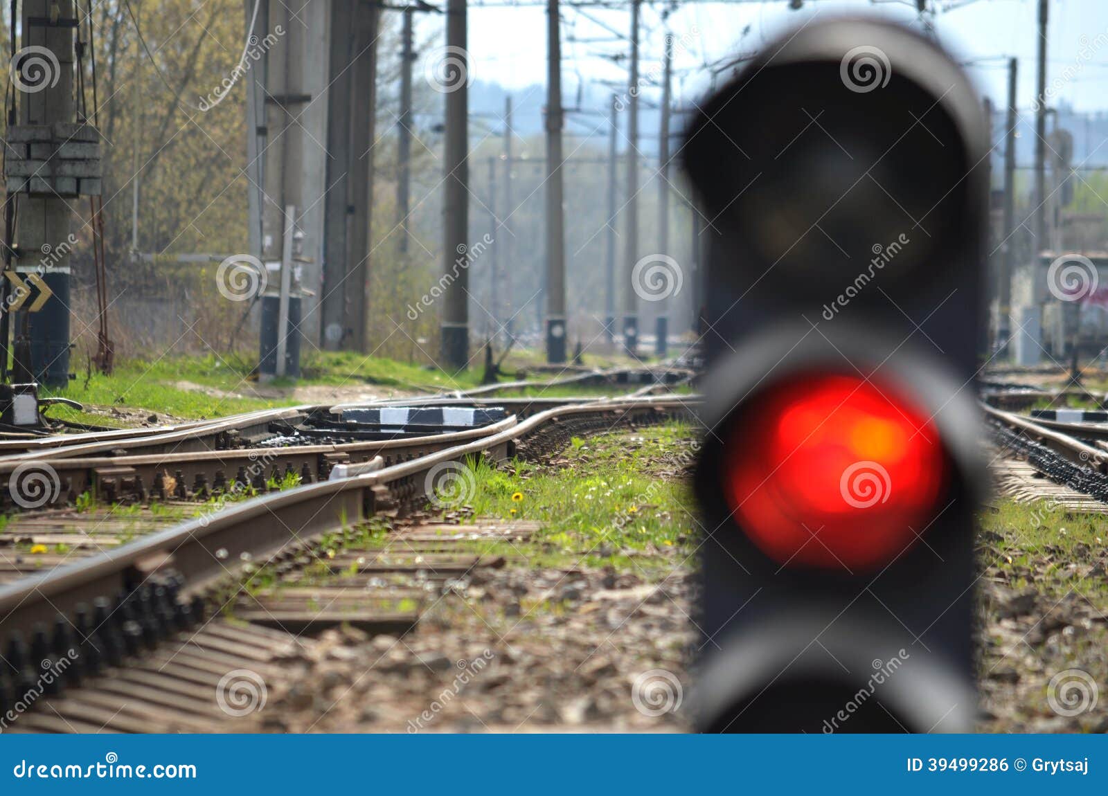 Railway semaphore stock photo. Image of sign, equipment - 39499286