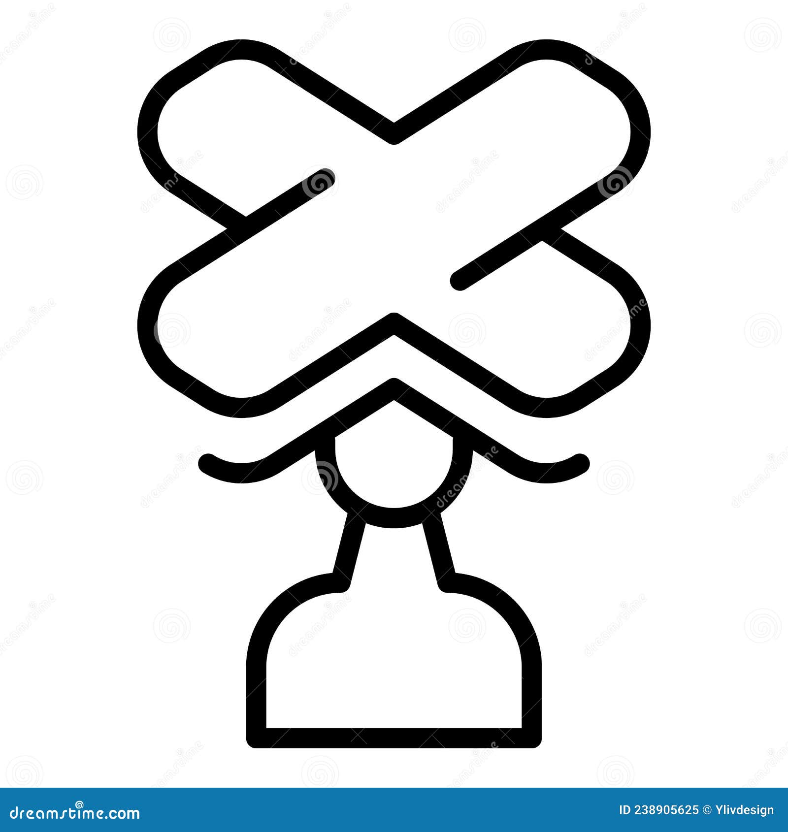 Railway Sign Icon Outline Vector. Rail Train Stock Illustration ...