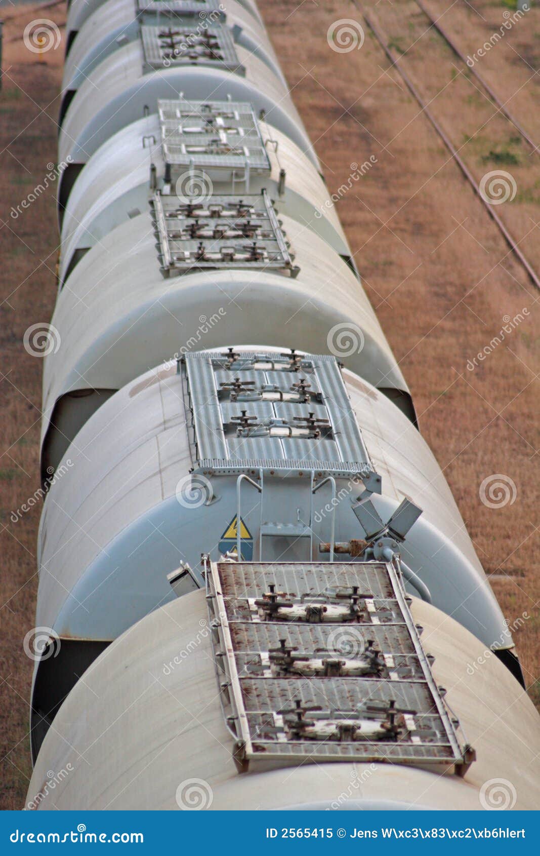 Railway silos stock image. Image of routine, leaving, diesel - 2565415