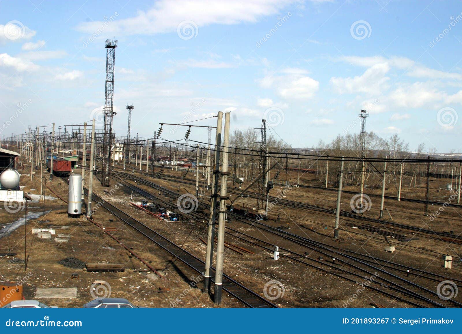 Railway sorting junction editorial photography. Image of sorting ...