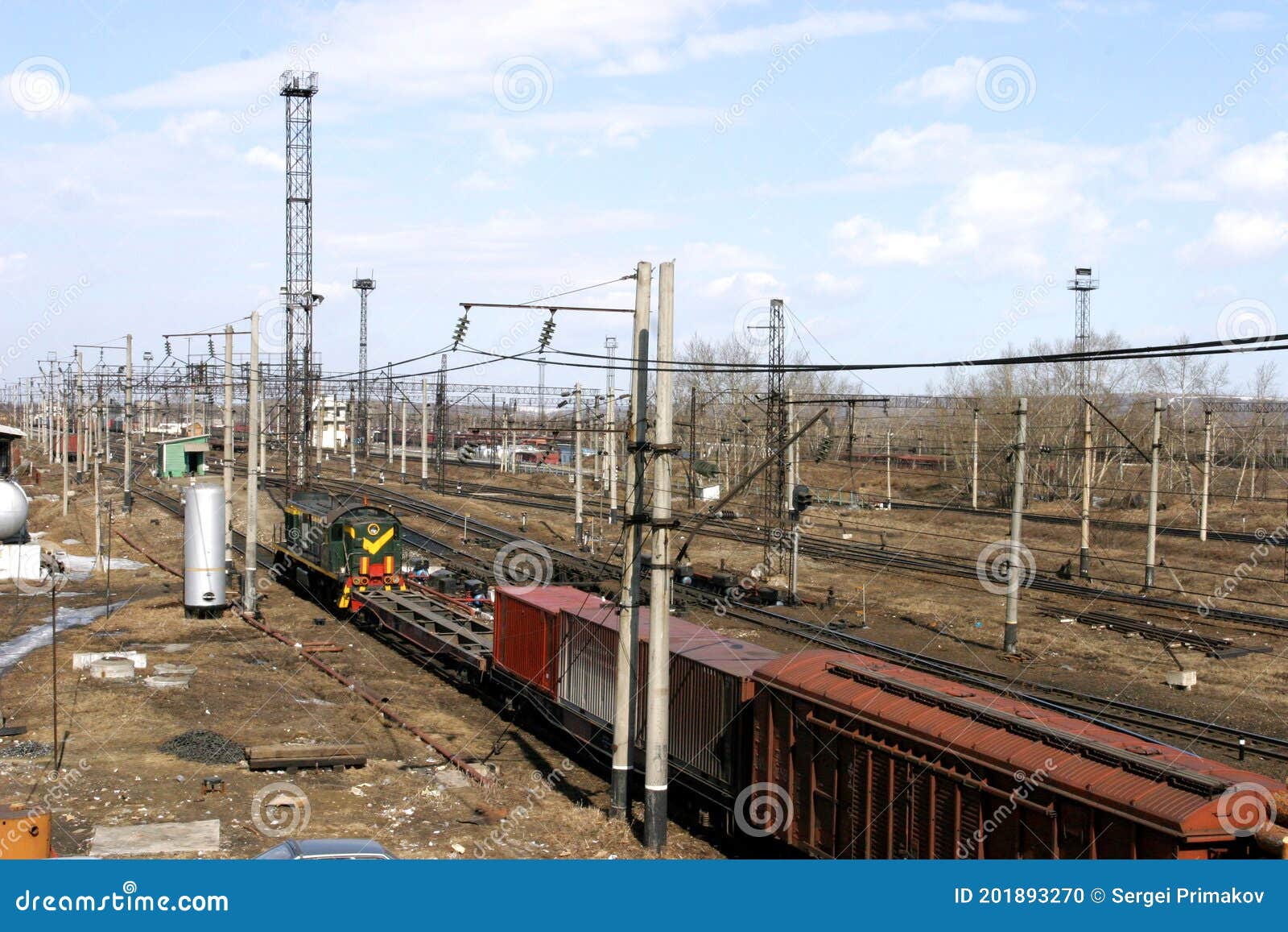 Railway sorting junction editorial image. Image of road - 201893270