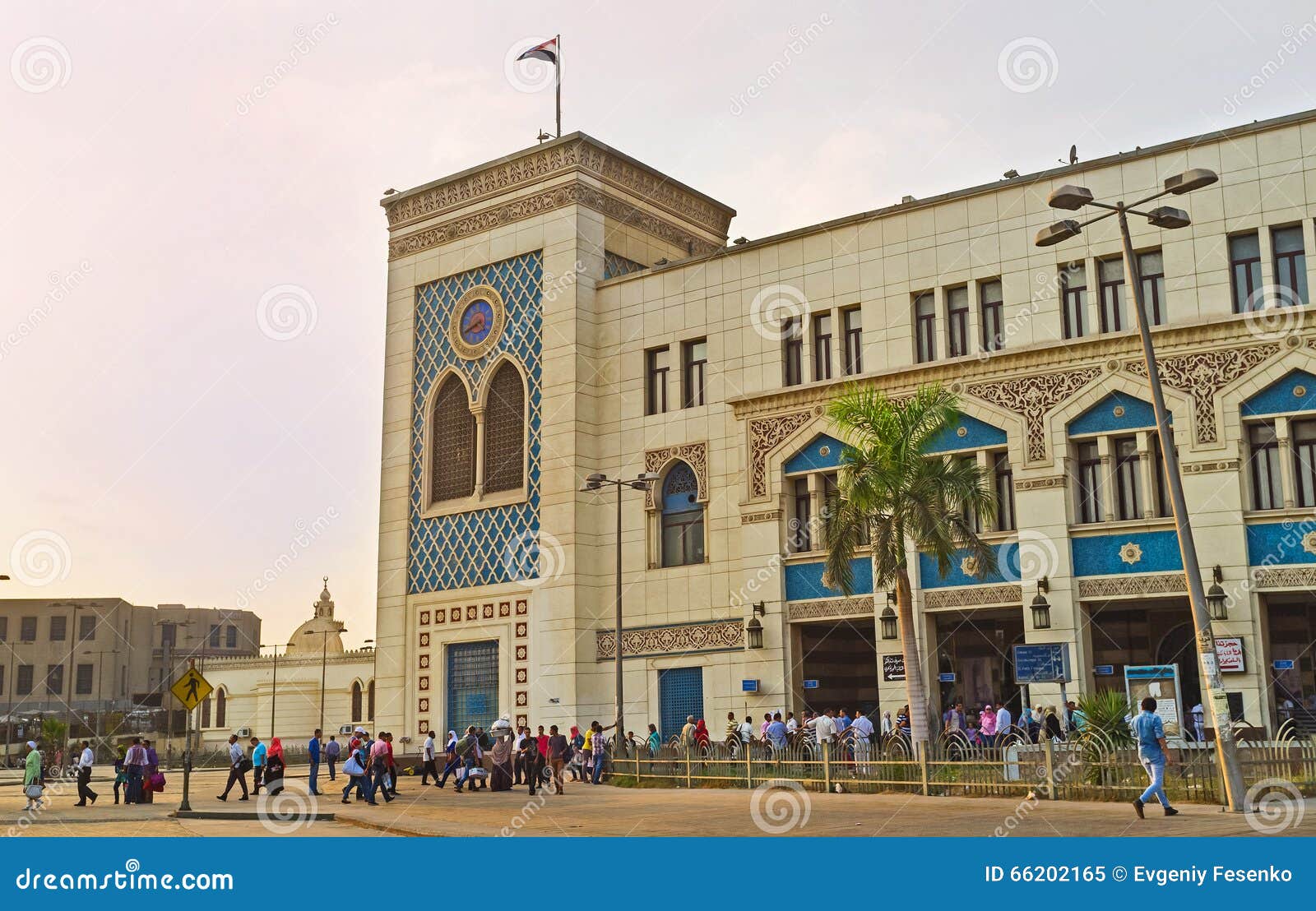 Ramses Railway Station Hall, Cairo, Egypt Editorial Image ...
