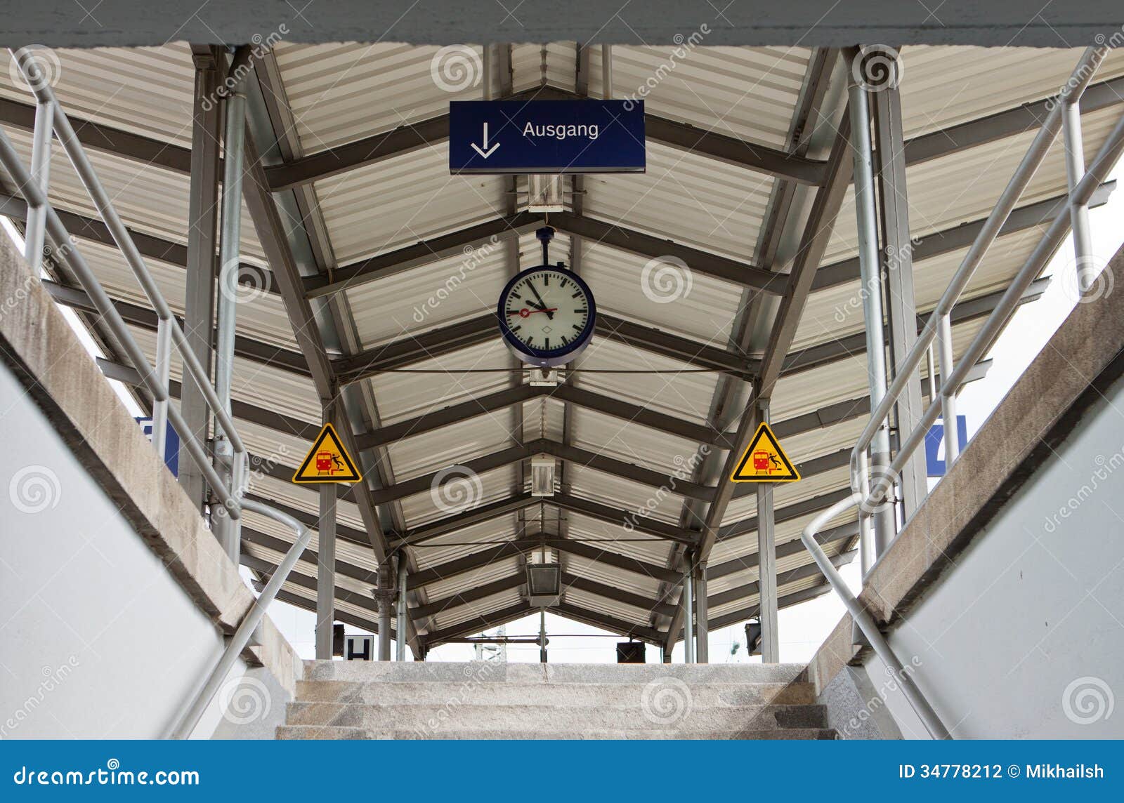 Railway station exit stock photo. Image of entrance, light - 34778212