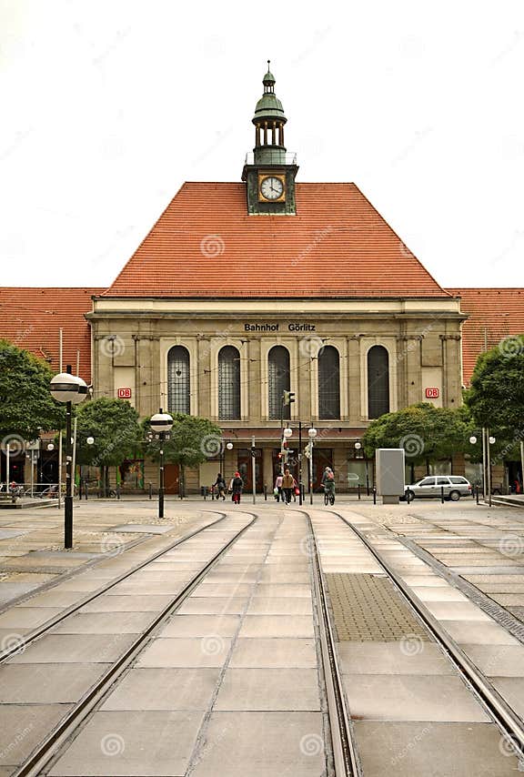 Railway Station in Gorlitz. Germany Editorial Photography - Image of ...