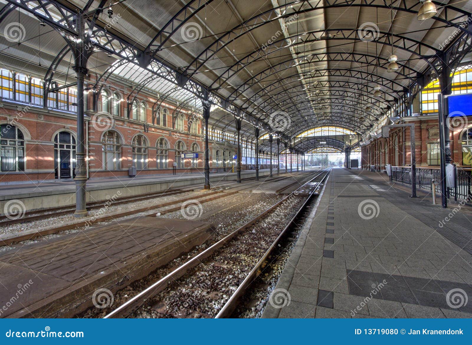 Railway Station Holland Spoor Stock Photo - Image of netherlands ...