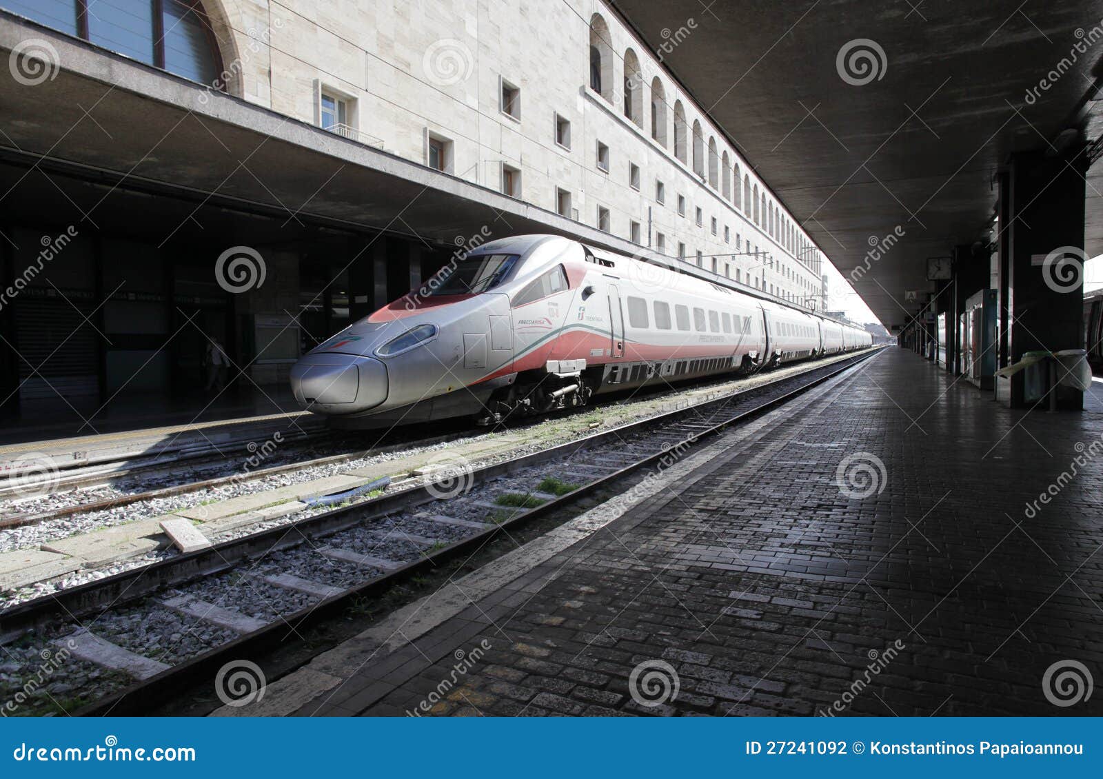 Railway Station in Rome, Italy Editorial Photography - Image of high ...