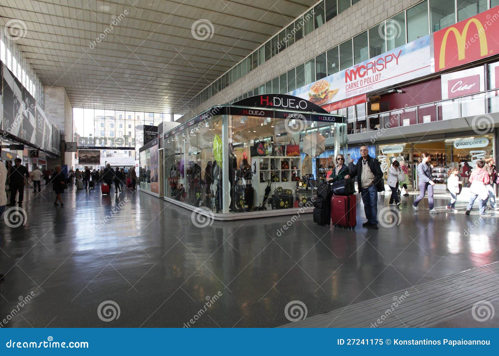 Railway Station in Rome, Italy Editorial Image - Image of roman ...