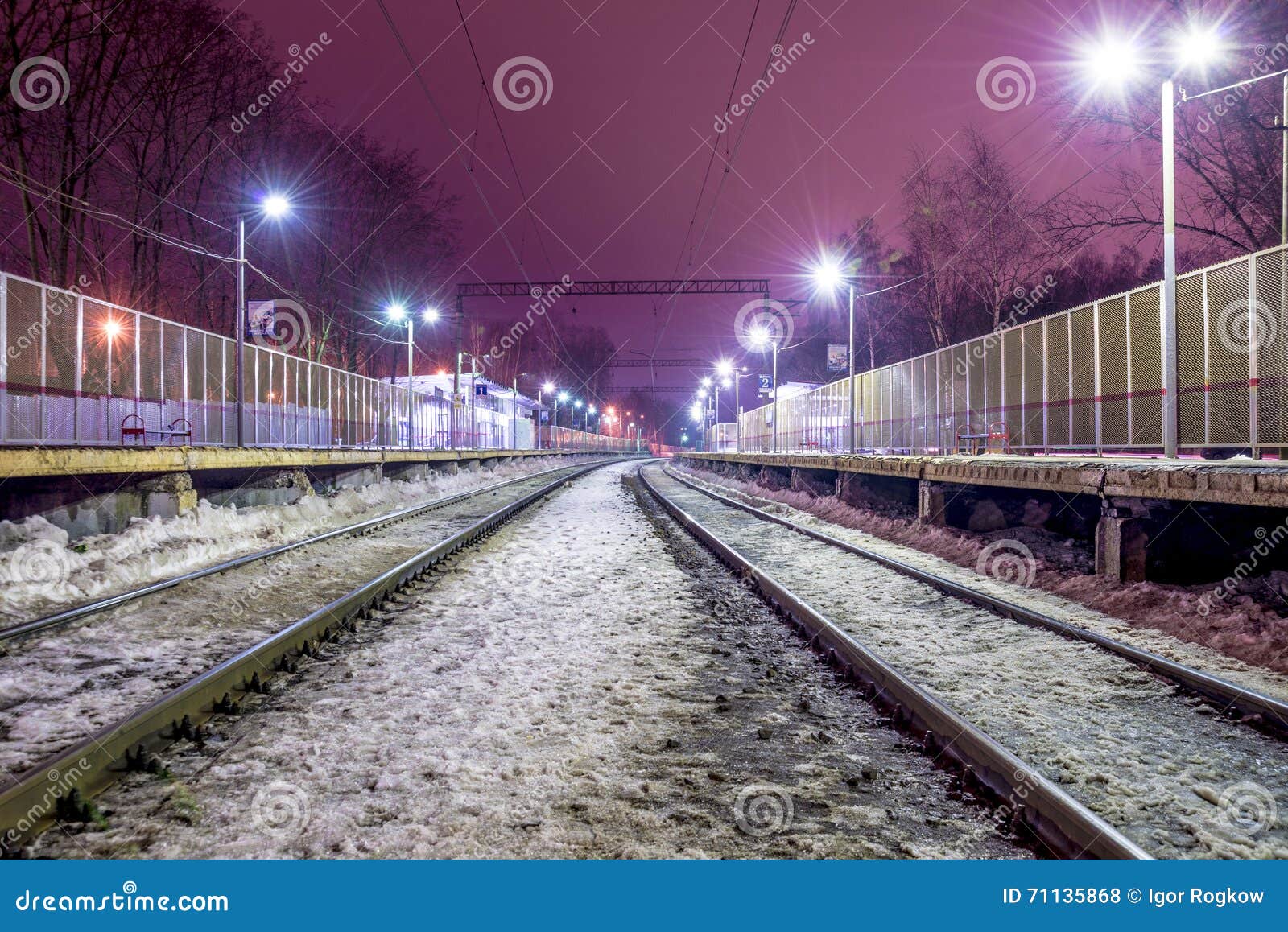 Railway Station in Russia and Freight and Passenger Trains Editorial ...
