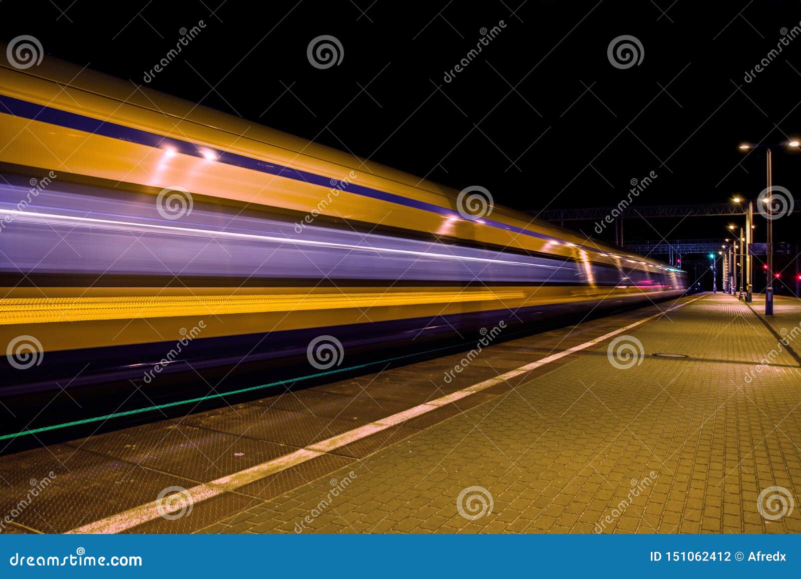 Railway Station, Shadow of the Train Stock Photo - Image of industry ...