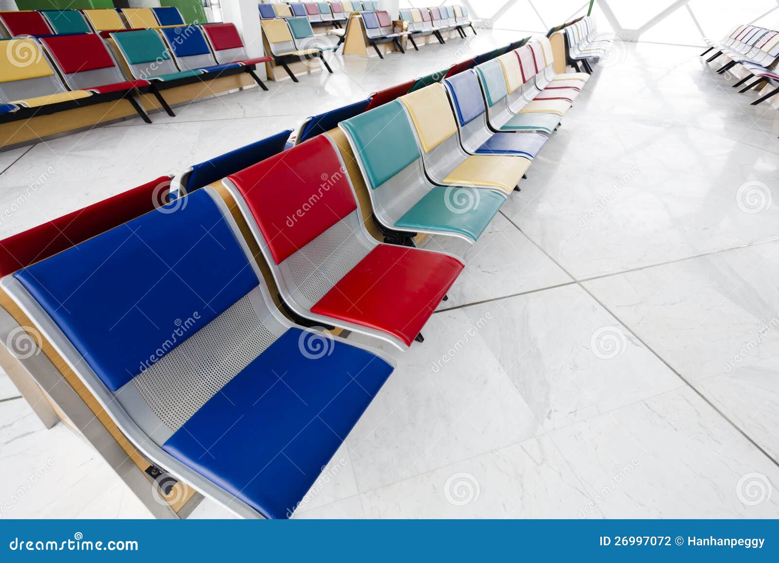 Railway Station Waiting Seats Stock Photo - Image of depart, interior ...