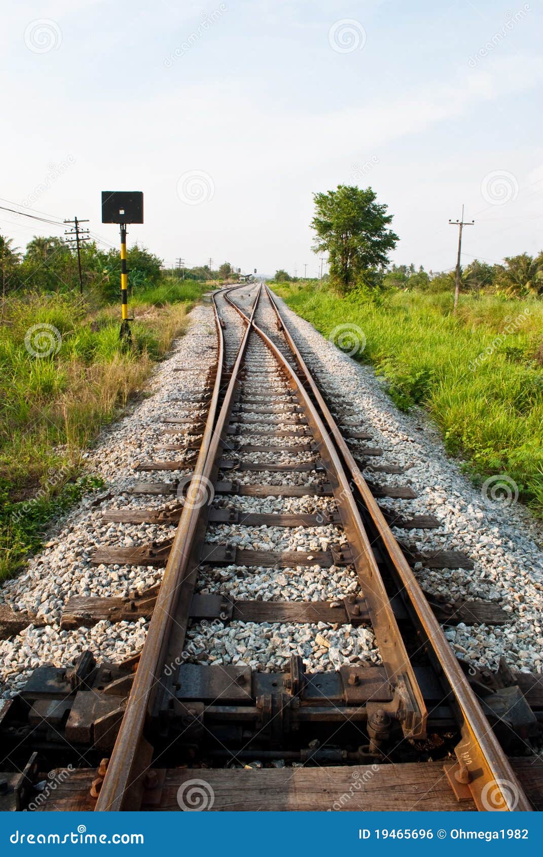 Railway to success. stock photo. Image of road, outdoor - 19465696