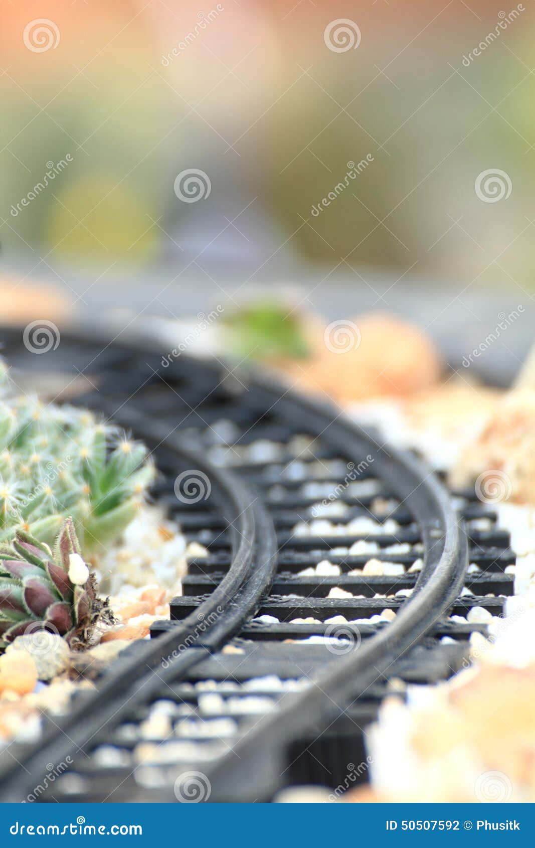 Railway Track stock photo. Image of line, track, speed - 50507592