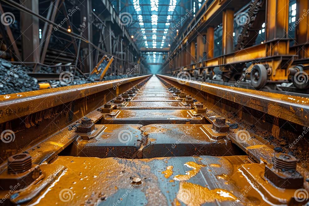 Railway Track Installation Construction and Infrastructure Development ...