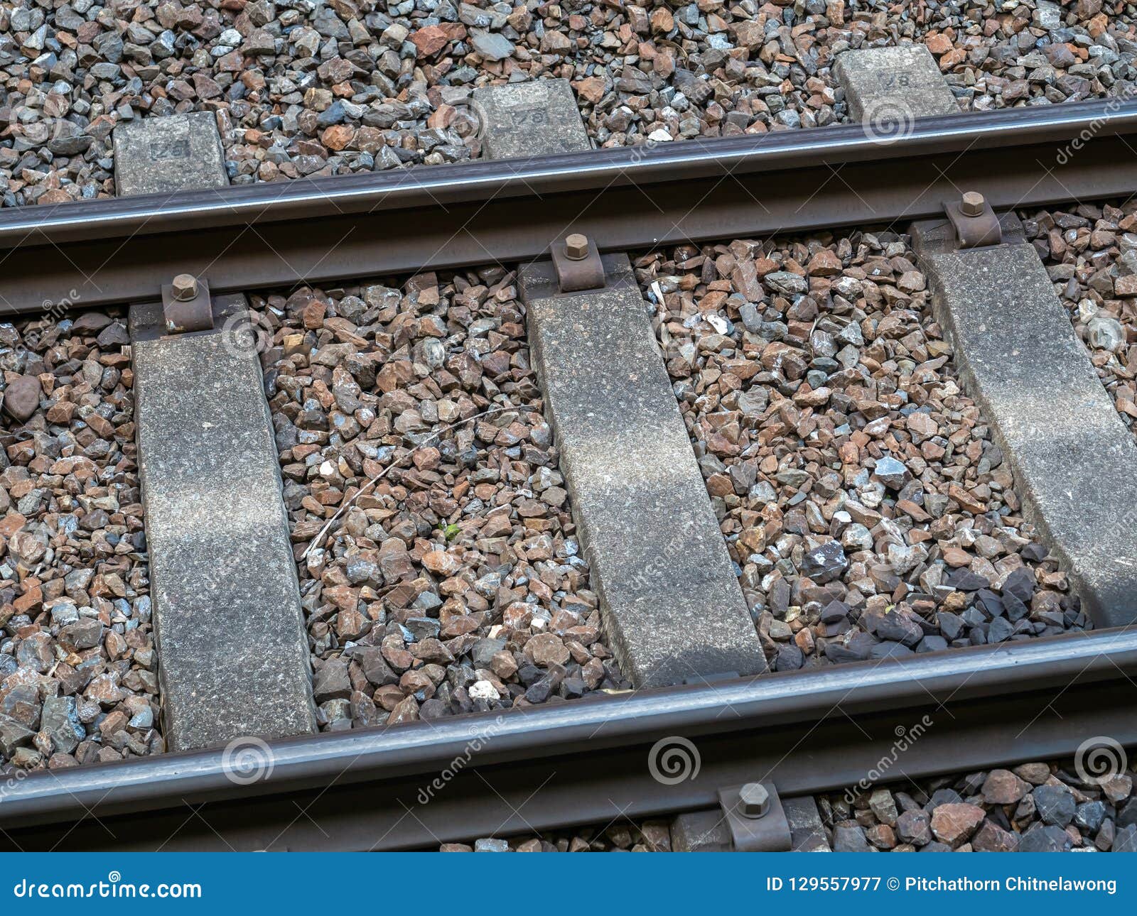 Railway track in Japan stock image. Image of railtrack - 129557977