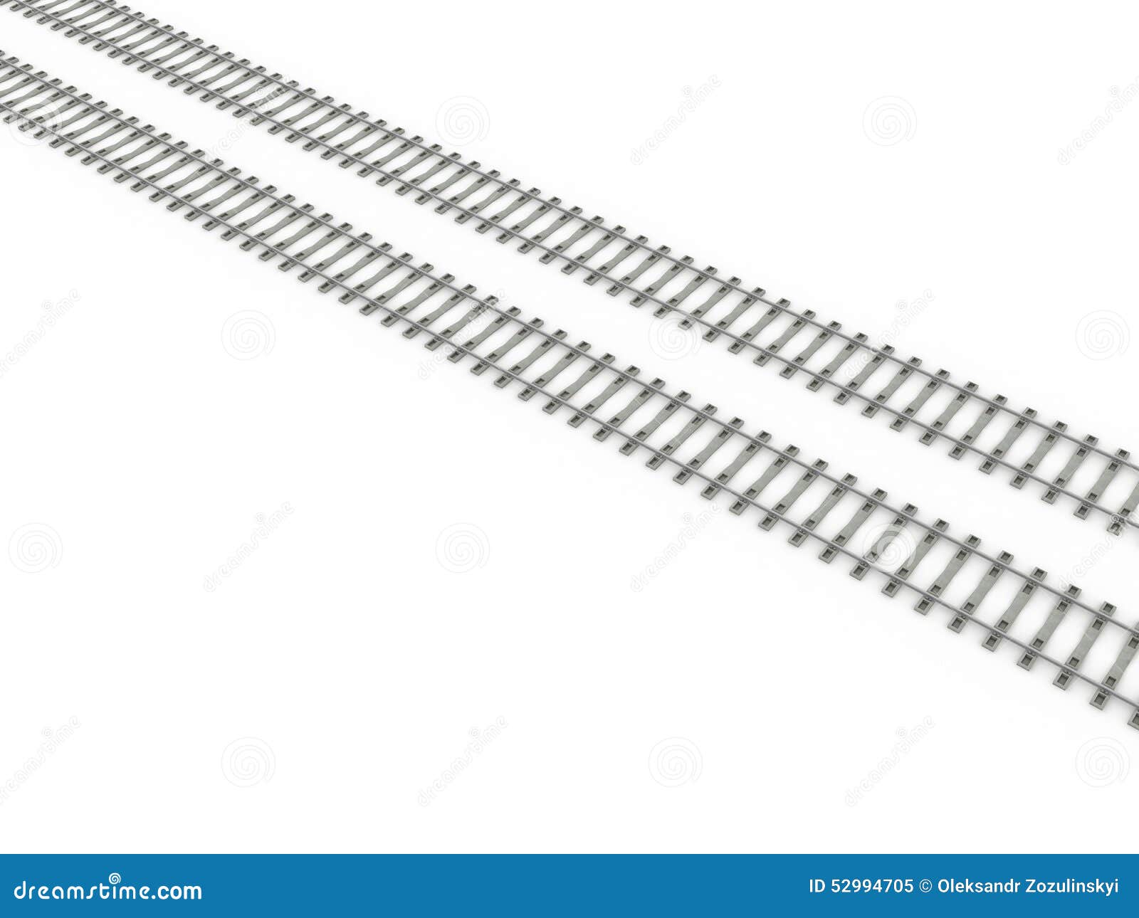 Railroad Tracks Drawing Horizontal