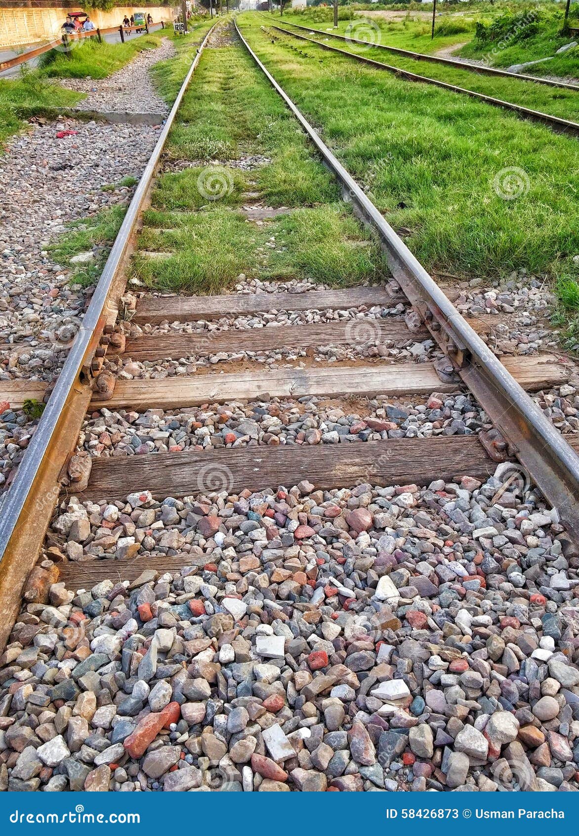Railway track stock image. Image of track, railway, walton - 58426873