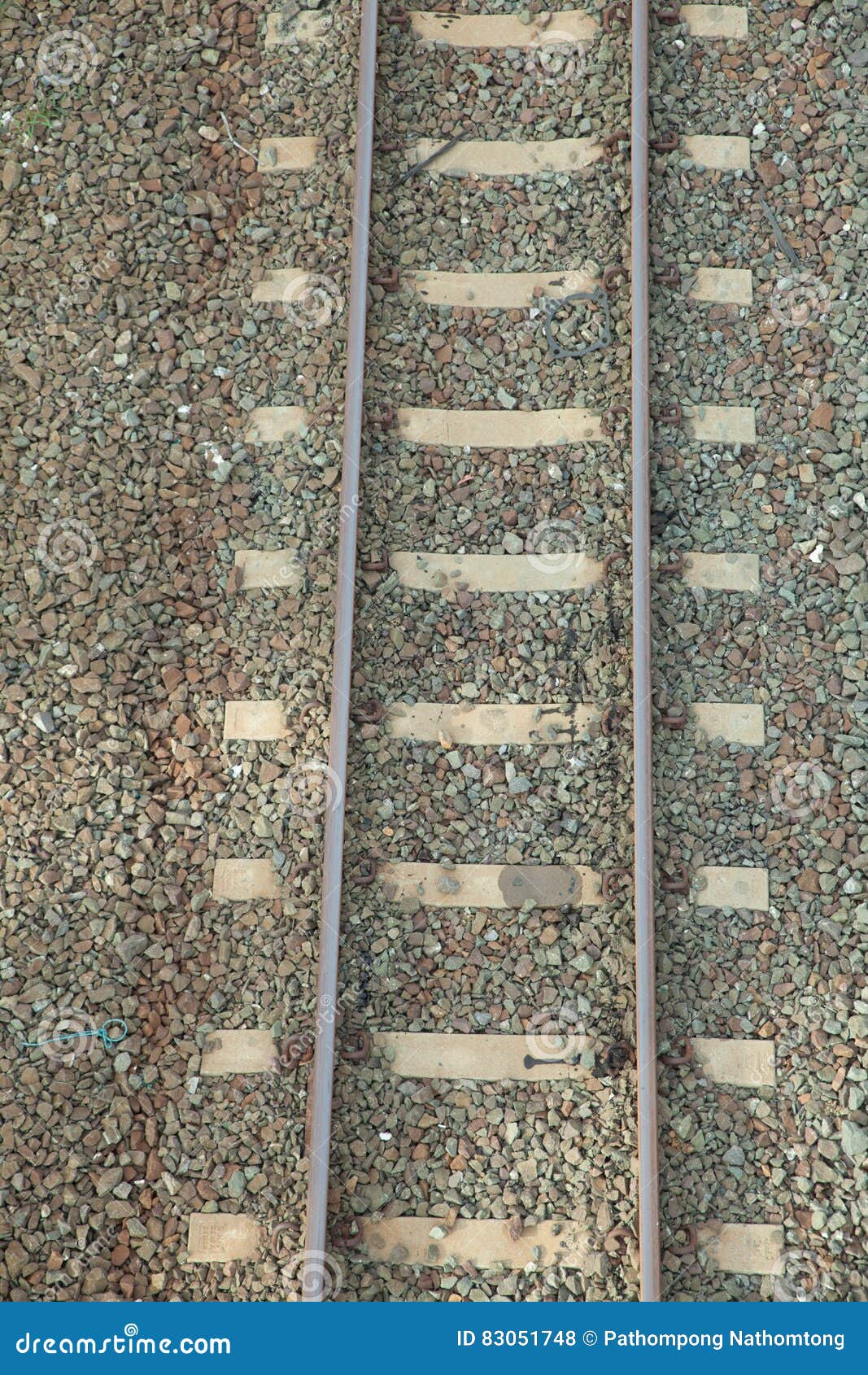 Railway track top view stock photo. Image of rails, line - 83051748