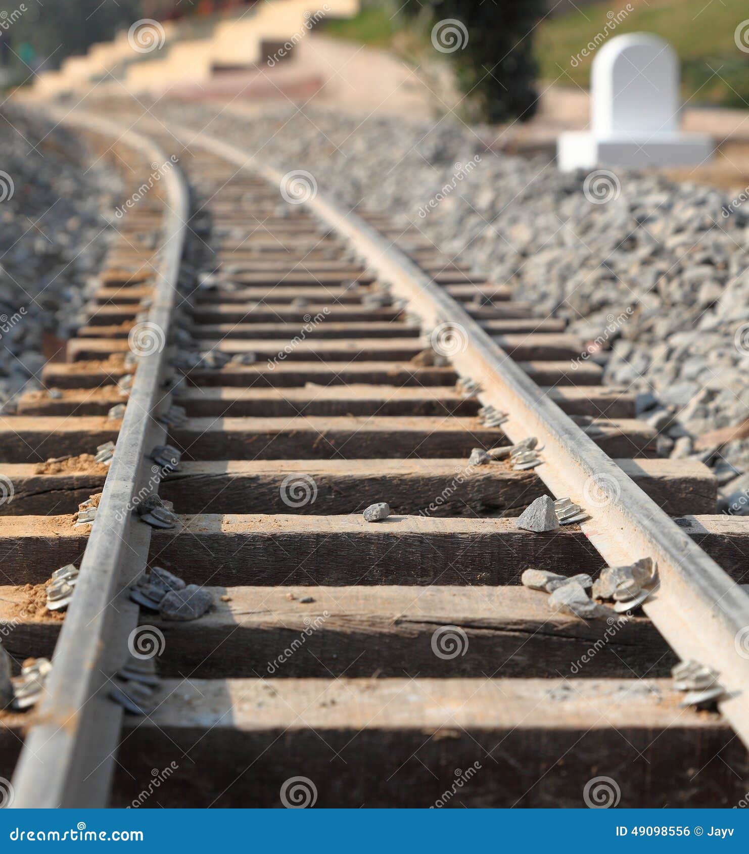 Railway Track stock photo. Image of journey, narrow, tour - 49098556