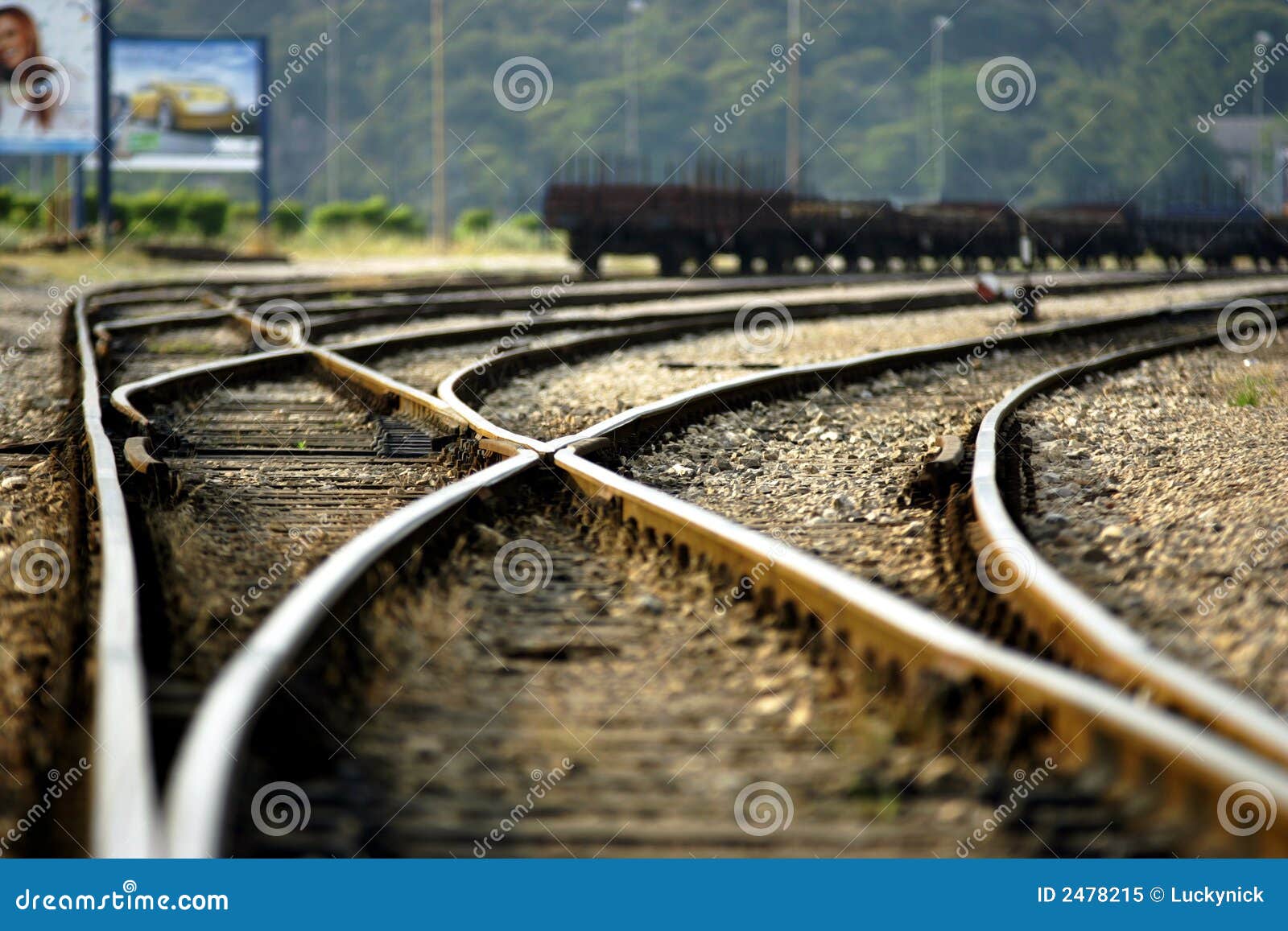 Railway Tracks Royalty-Free Stock Image | CartoonDealer.com #39131110