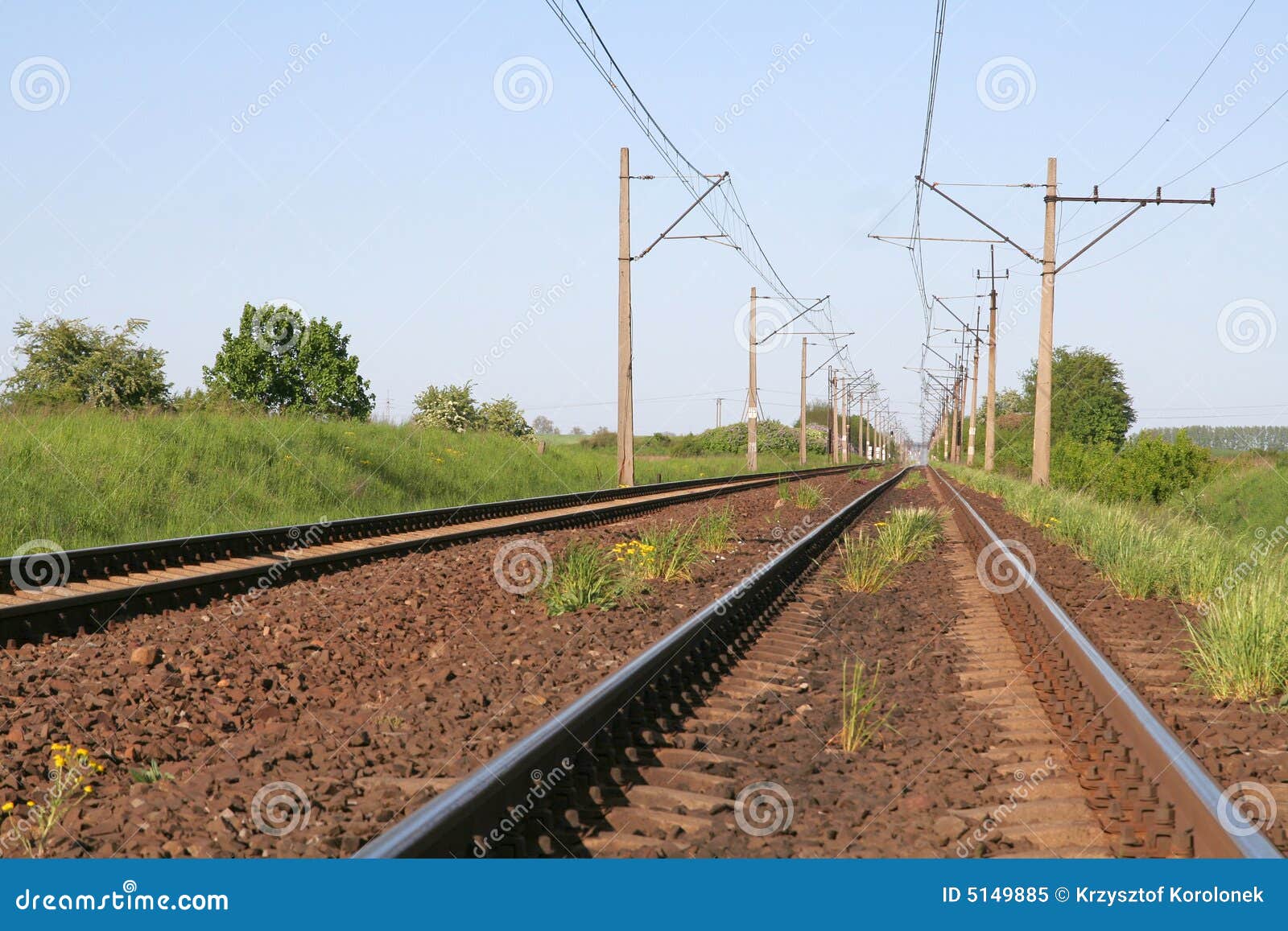 Railway Tracks Picture. Image: 5149885