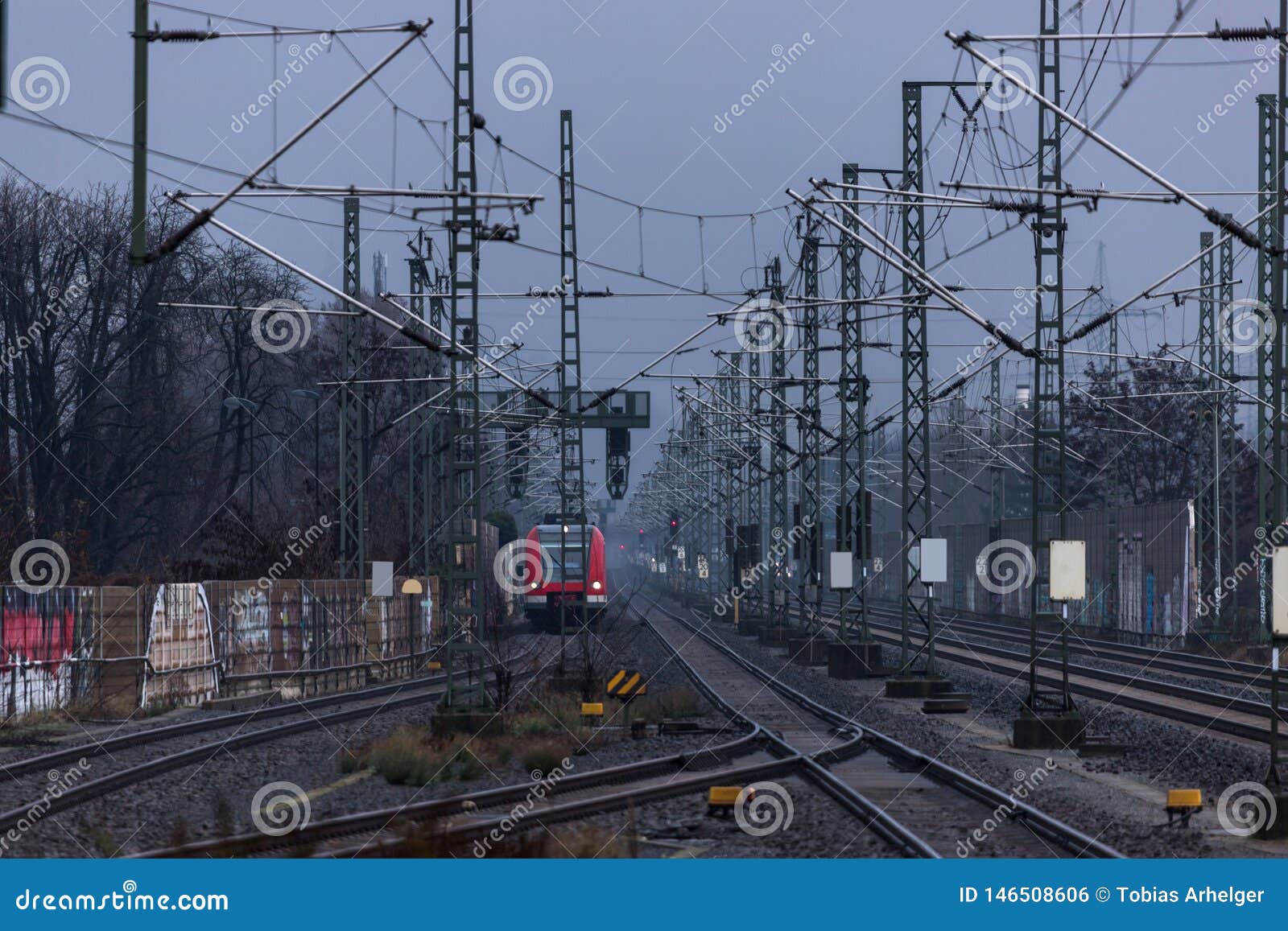 Incoming Train Stock Image | CartoonDealer.com #39352441