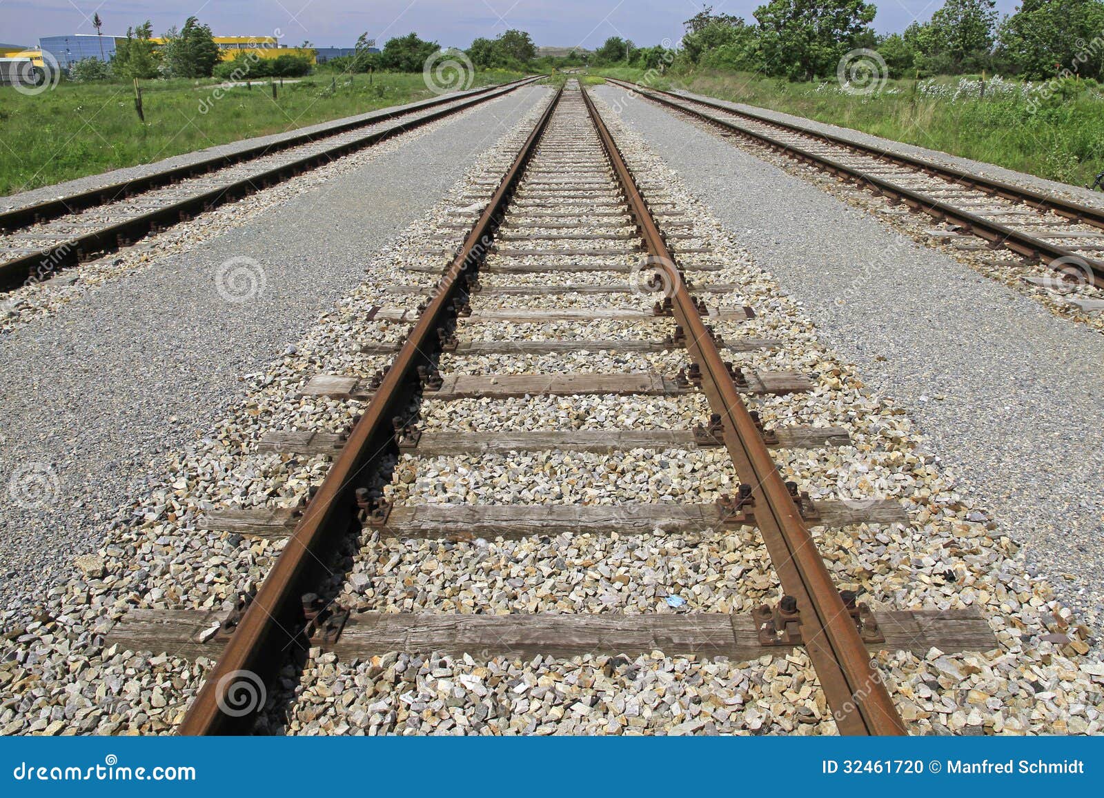Railway tracks stock photo. Image of deposit, industrial - 32461720