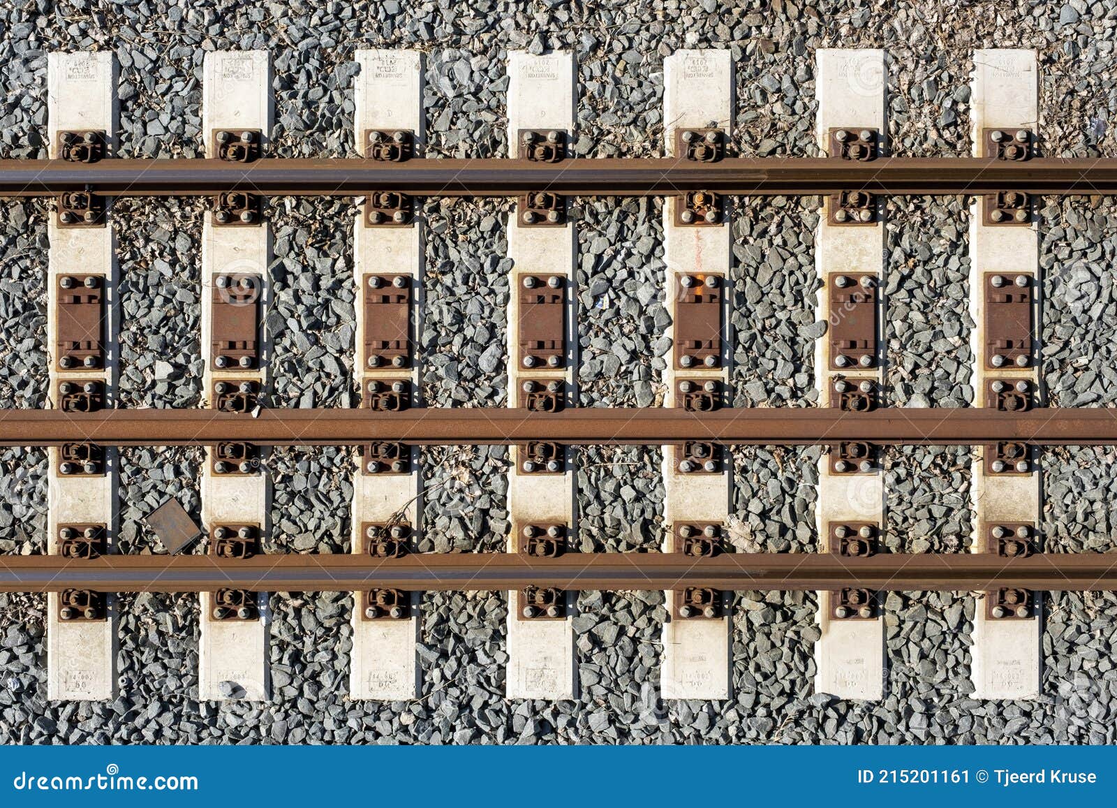 Railroad Tracks Top View