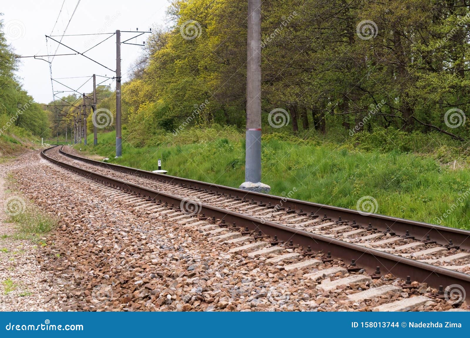 Turn on the Railway, Railway Tracks Stock Photo - Image of steel ...