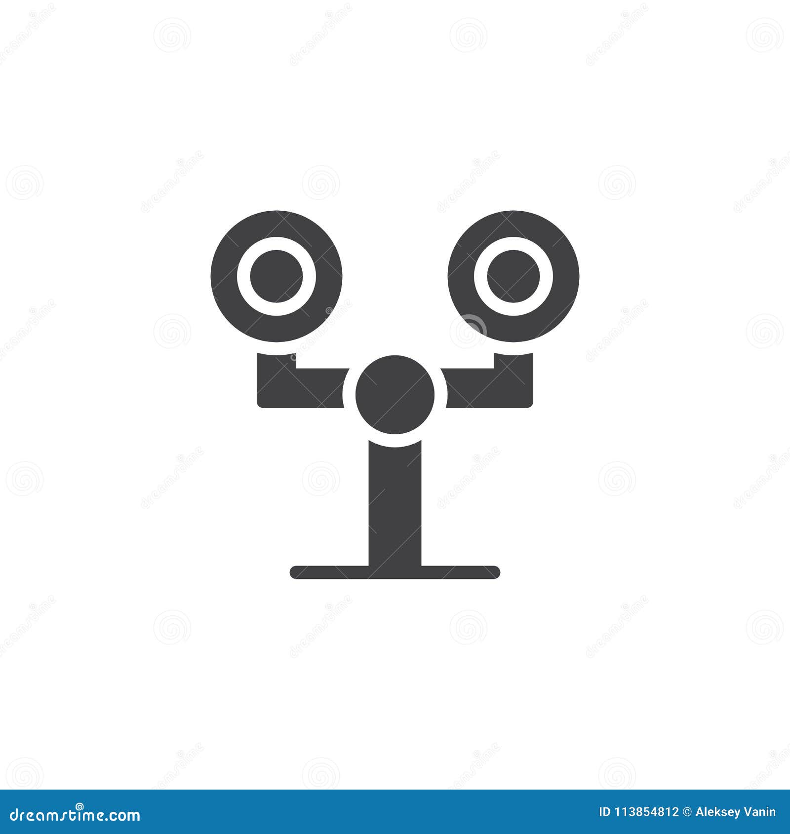 Railway Traffic Light Vector Icon Stock Vector - Illustration of simple ...