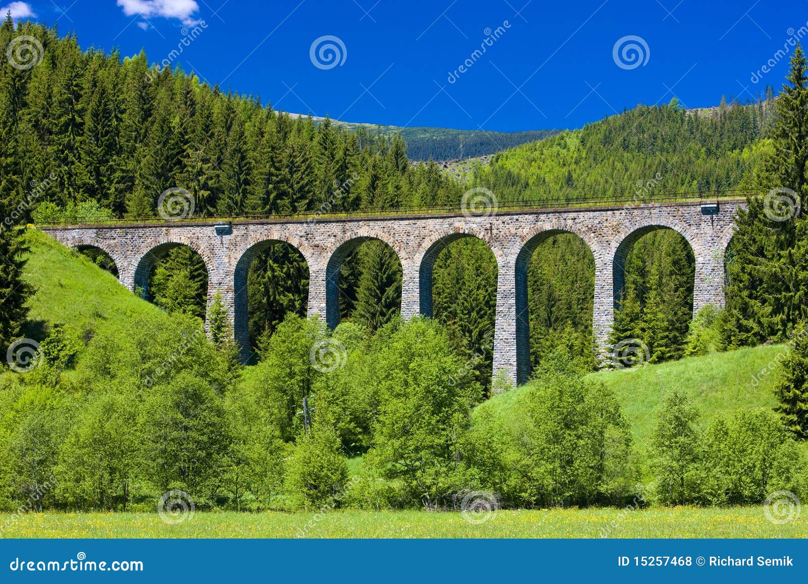 Railway viaduct stock photo. Image of locations, exteriors - 15257468