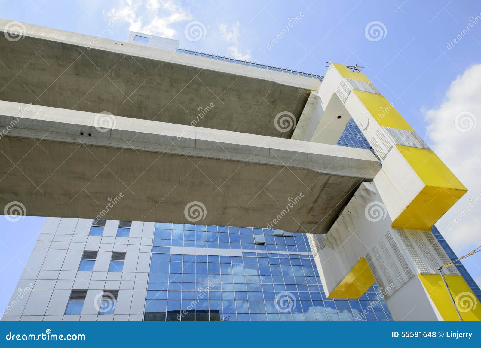 Railways and Sky Train Structure Construction Stock Photo - Image of ...