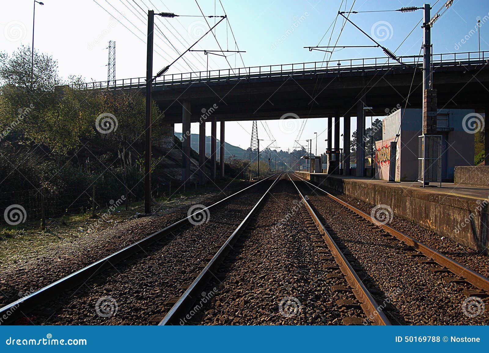 Railways stock photo. Image of structure, train, lane - 50169788