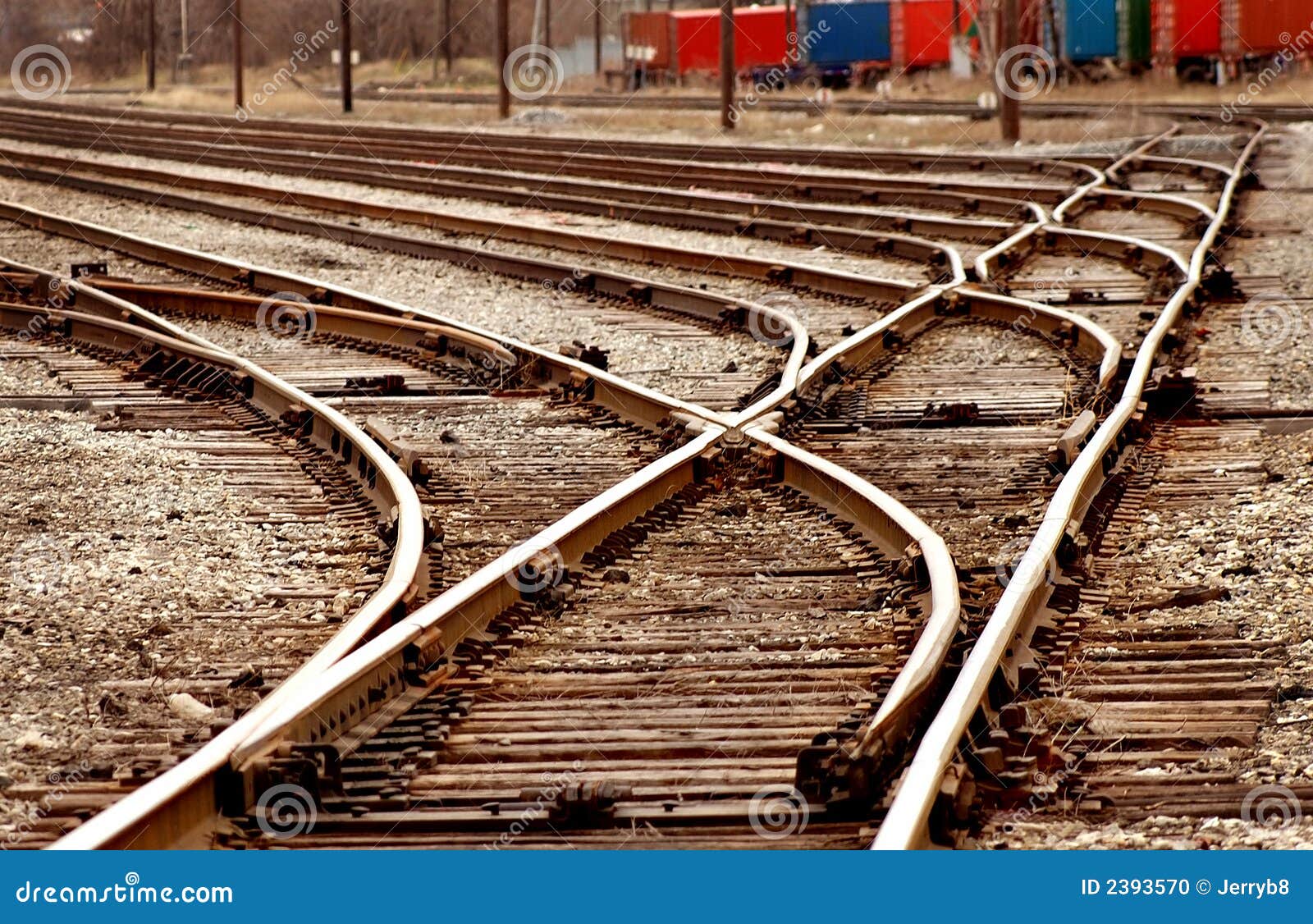 Railyard Switch series stock photo. Image of empty, tracks - 2393570