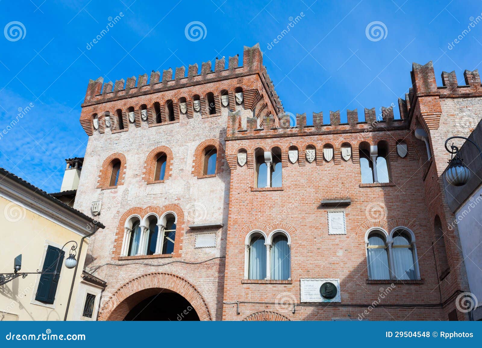 Raimonda Tower stock photo. Image of tagliamento, pordenone - 29504548