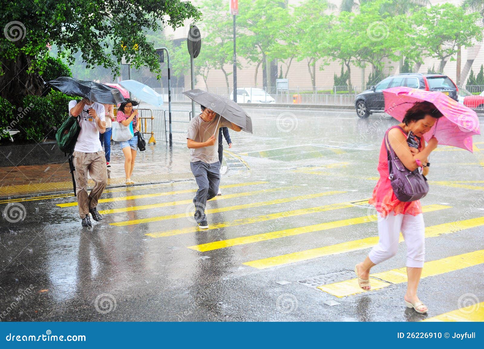 Rain editorial image. Image of city, china, light, group - 26226910