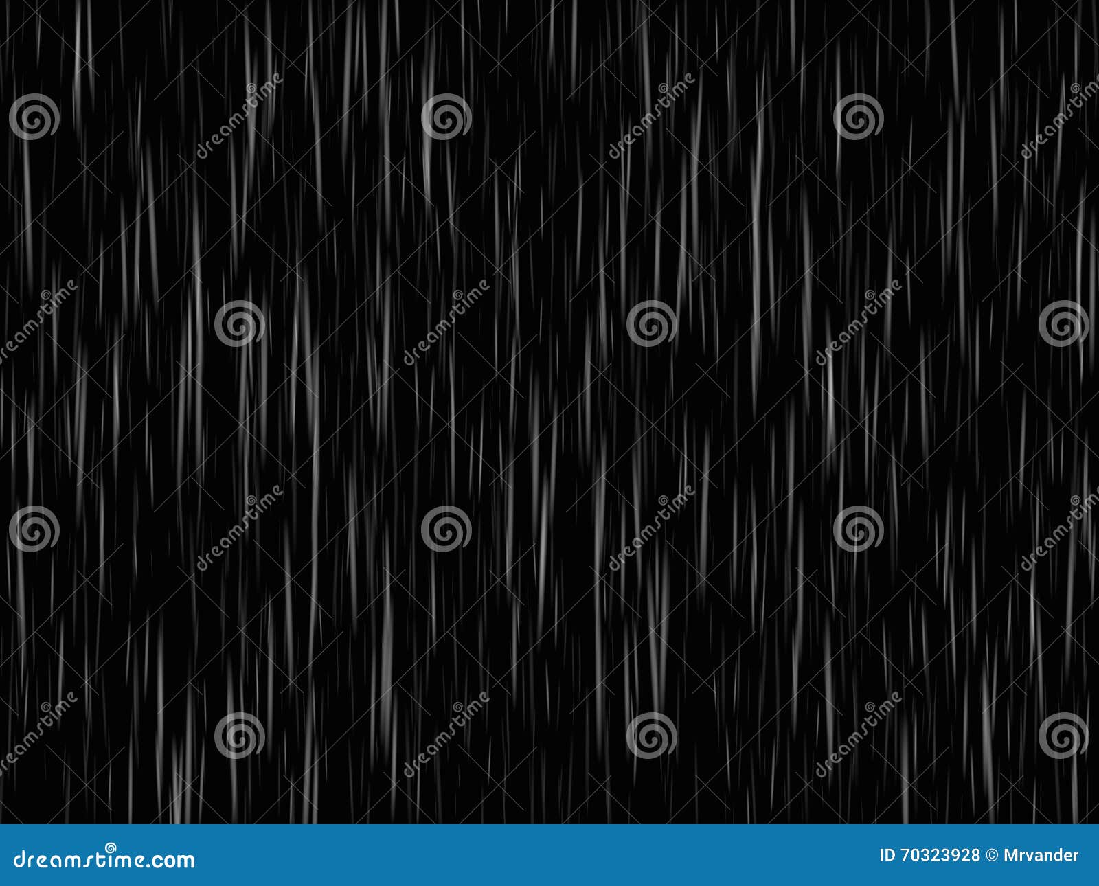 Rain on Black. Vector Rain Texture Stock Vector - Illustration of light ...