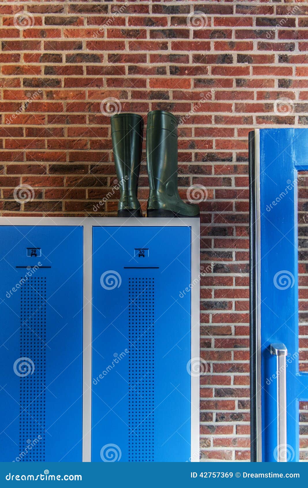 Rain boots stock image. Image of pair, rubber, work, lockerroom - 42757369