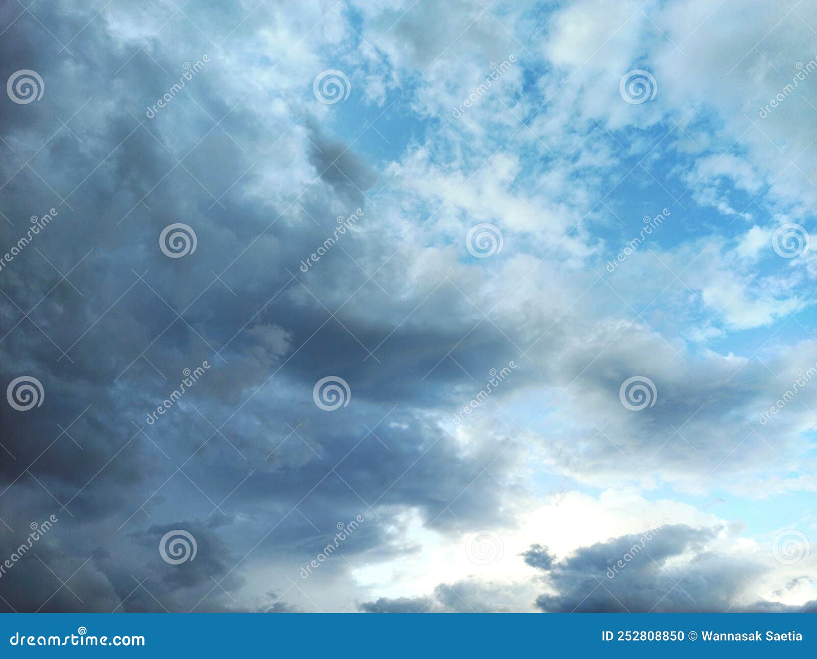 Rain clouds forming stock photo. Image of rain, clouds - 252808850