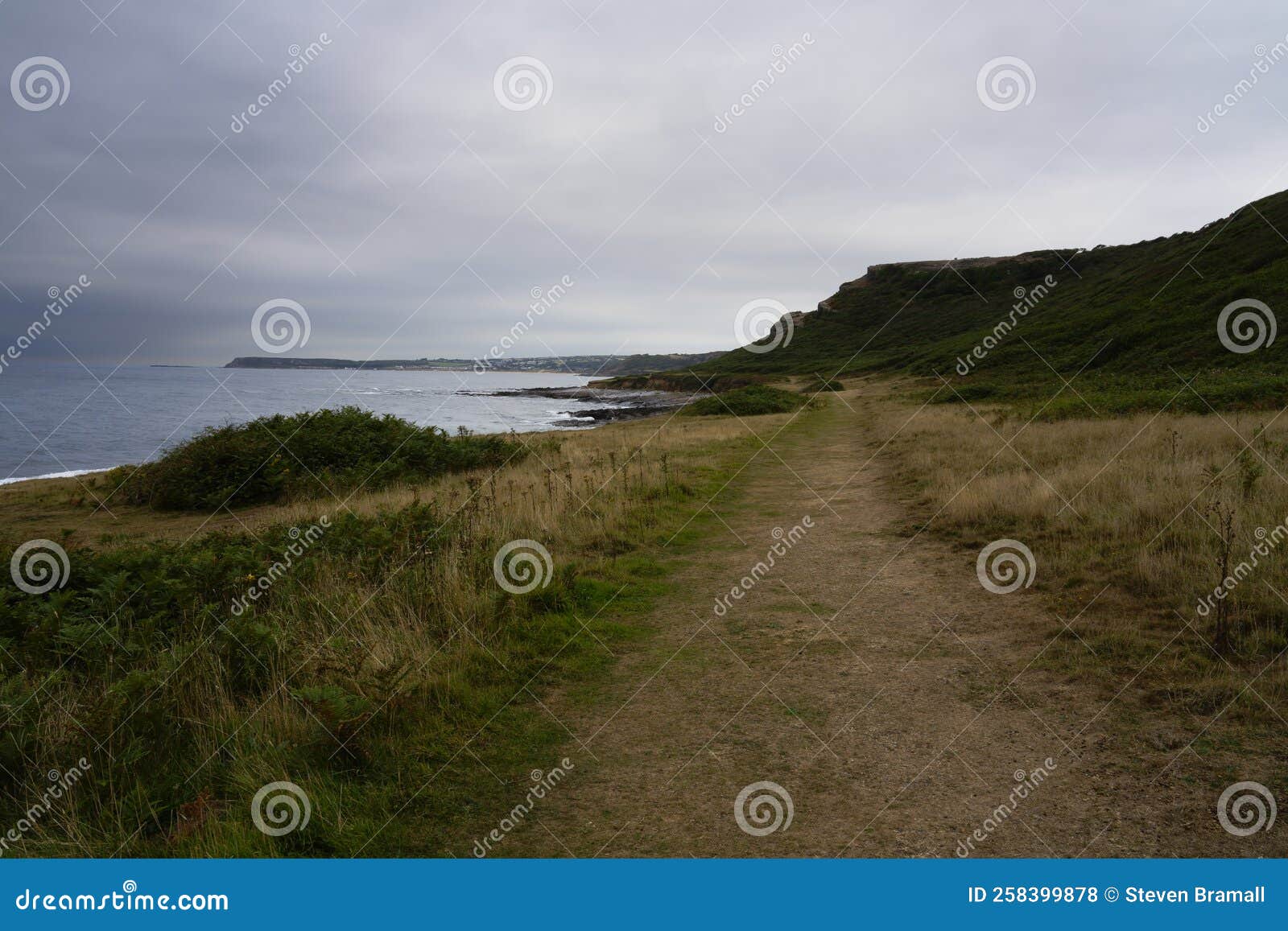 Rain Clouds Gather Over Port Eynon Stock Photo - Image of aquilinum ...