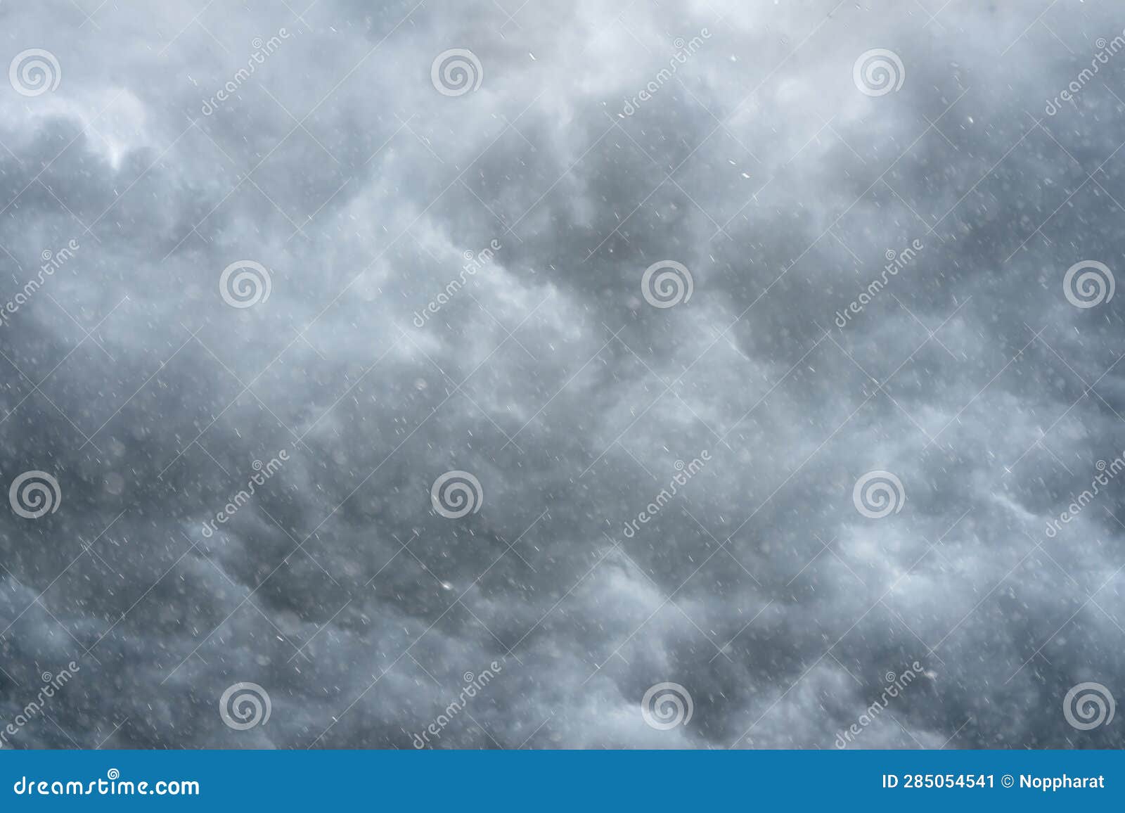 Rain Clouds on the Sky with Rain Fall Stock Image - Image of ...