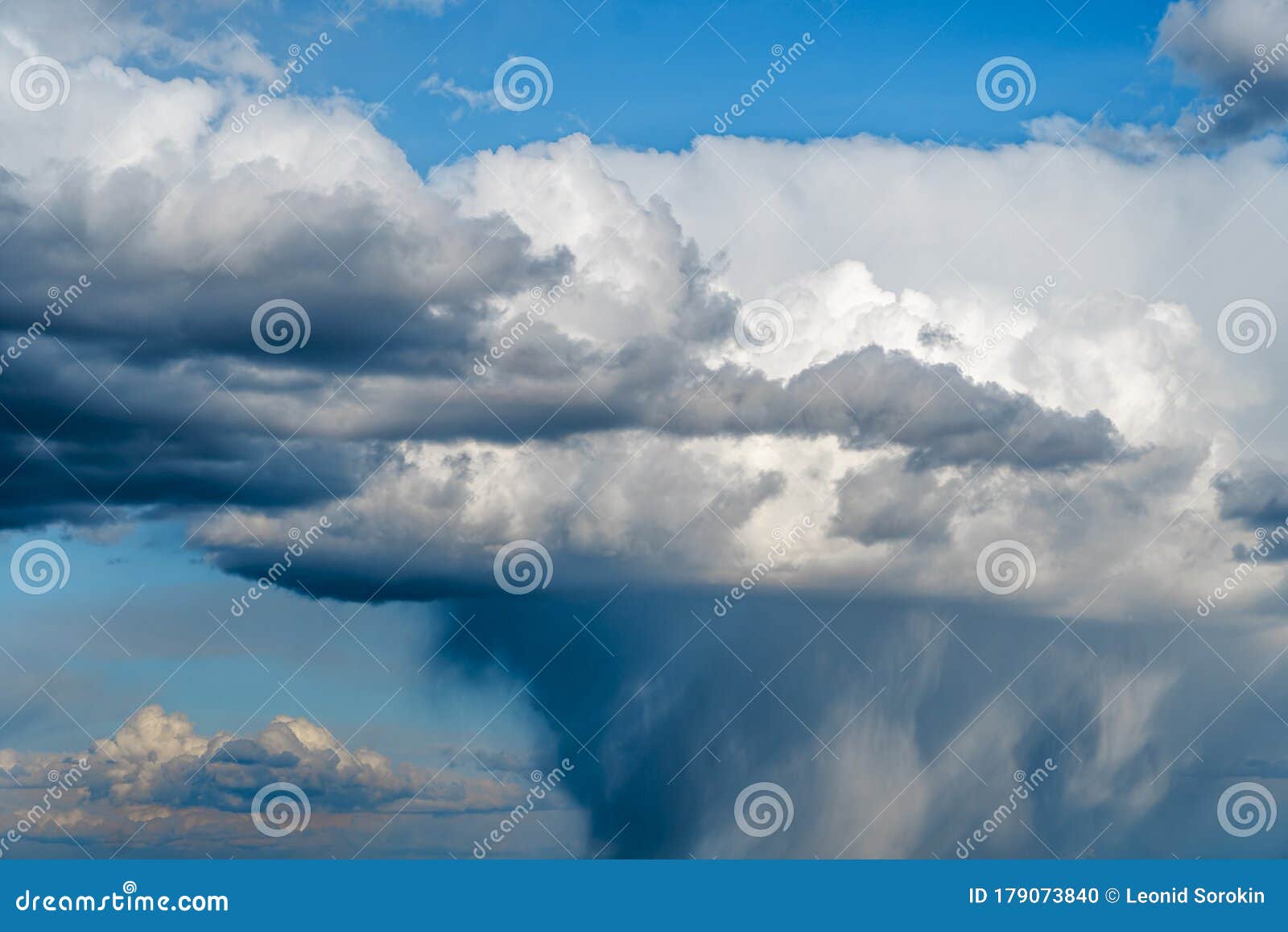 Rain clouds in a sky stock photo. Image of gloomy, beautiful - 179073840