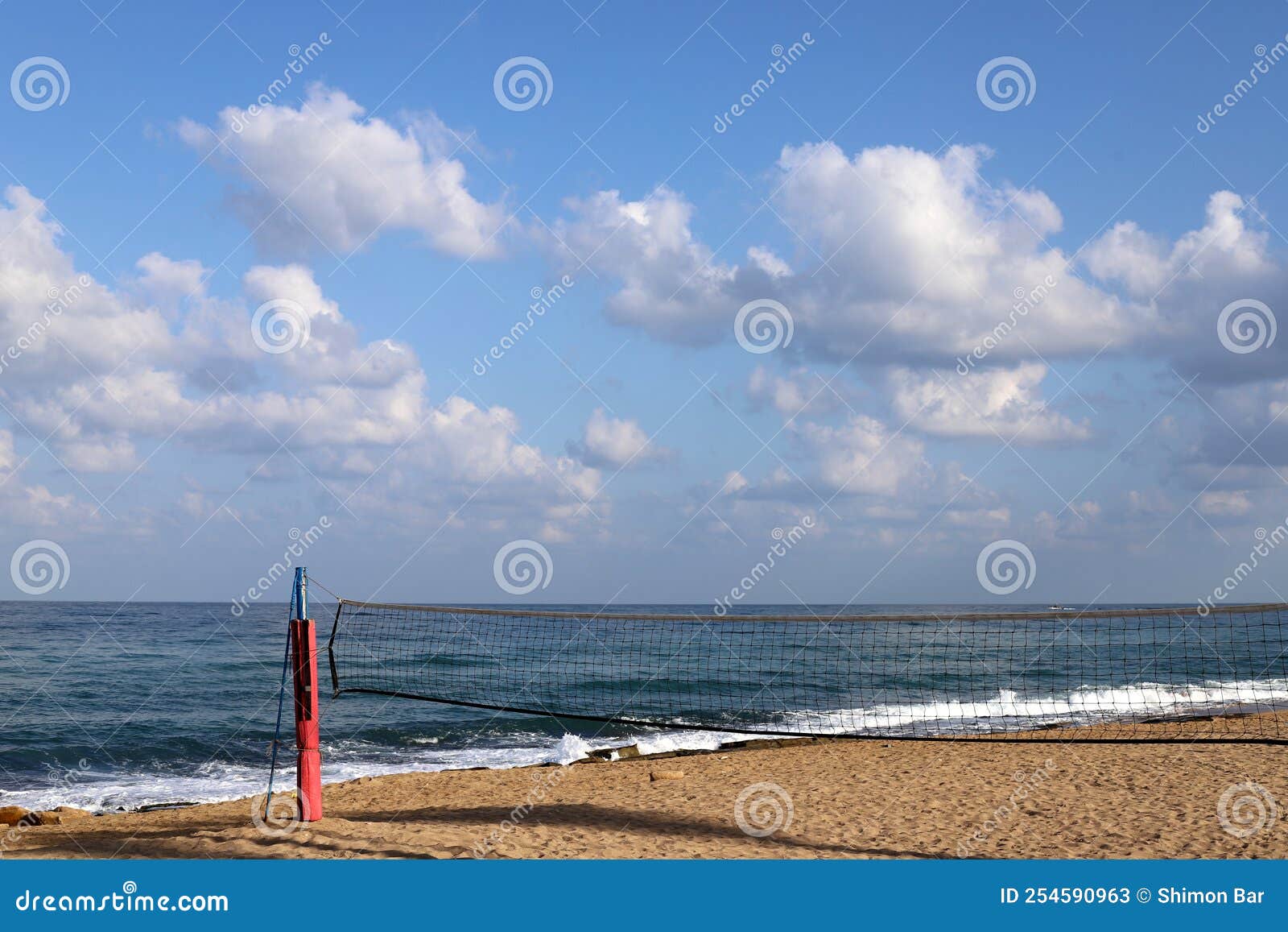 Rain Clouds in the Sky Over the Mediterranean Sea. Stock Image - Image ...