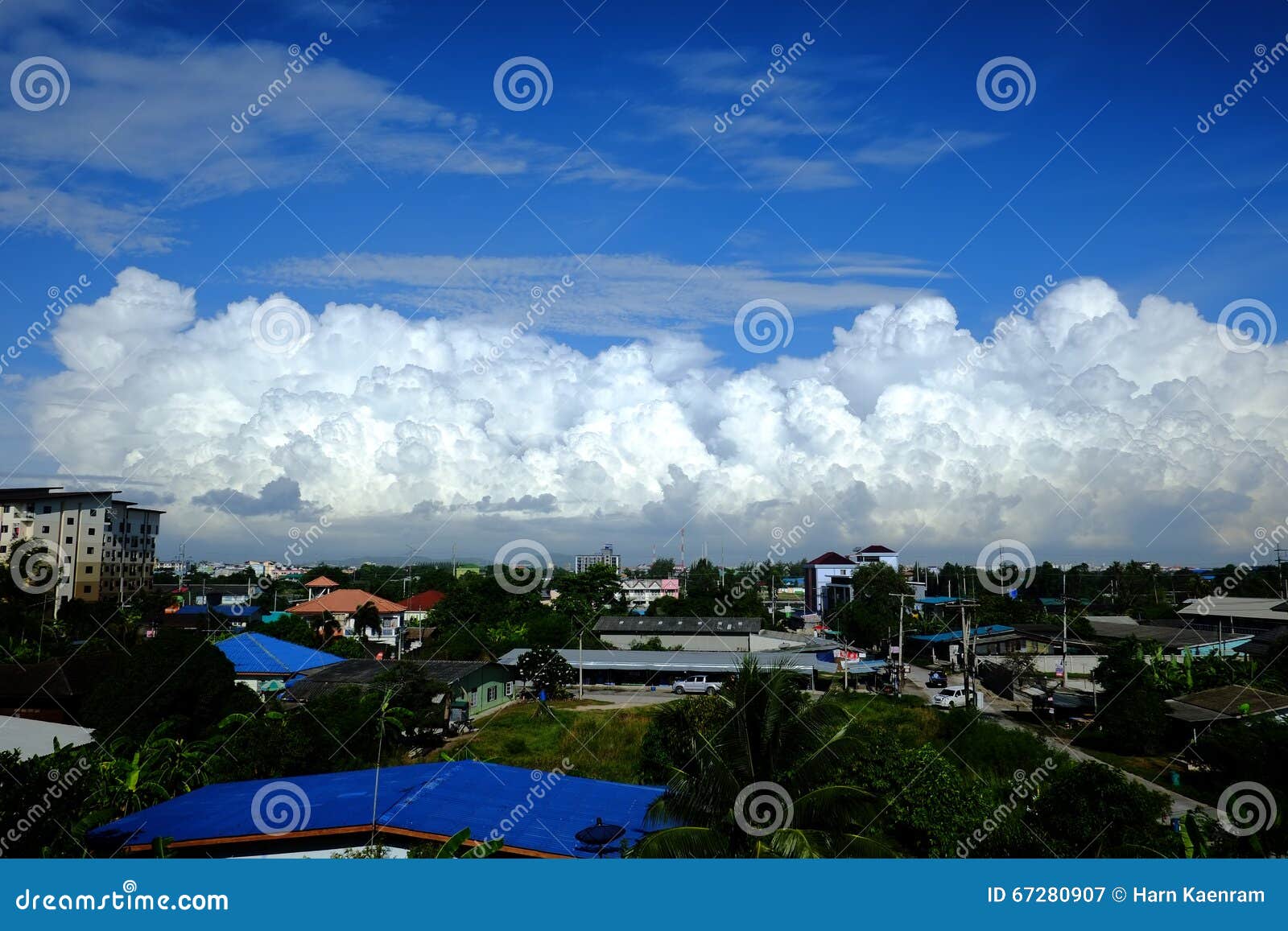 Rain is coming stock image. Image of landscape, rain - 67280907