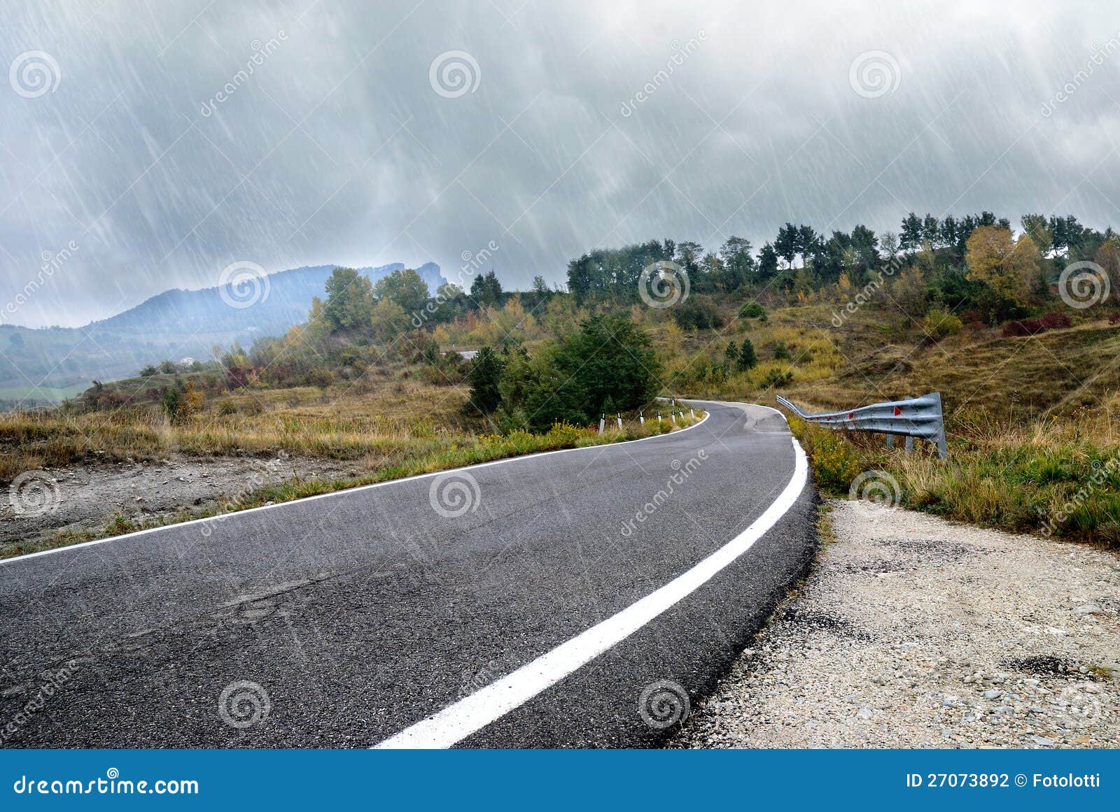 Rain in countryside stock photo. Image of panorama, country - 27073892