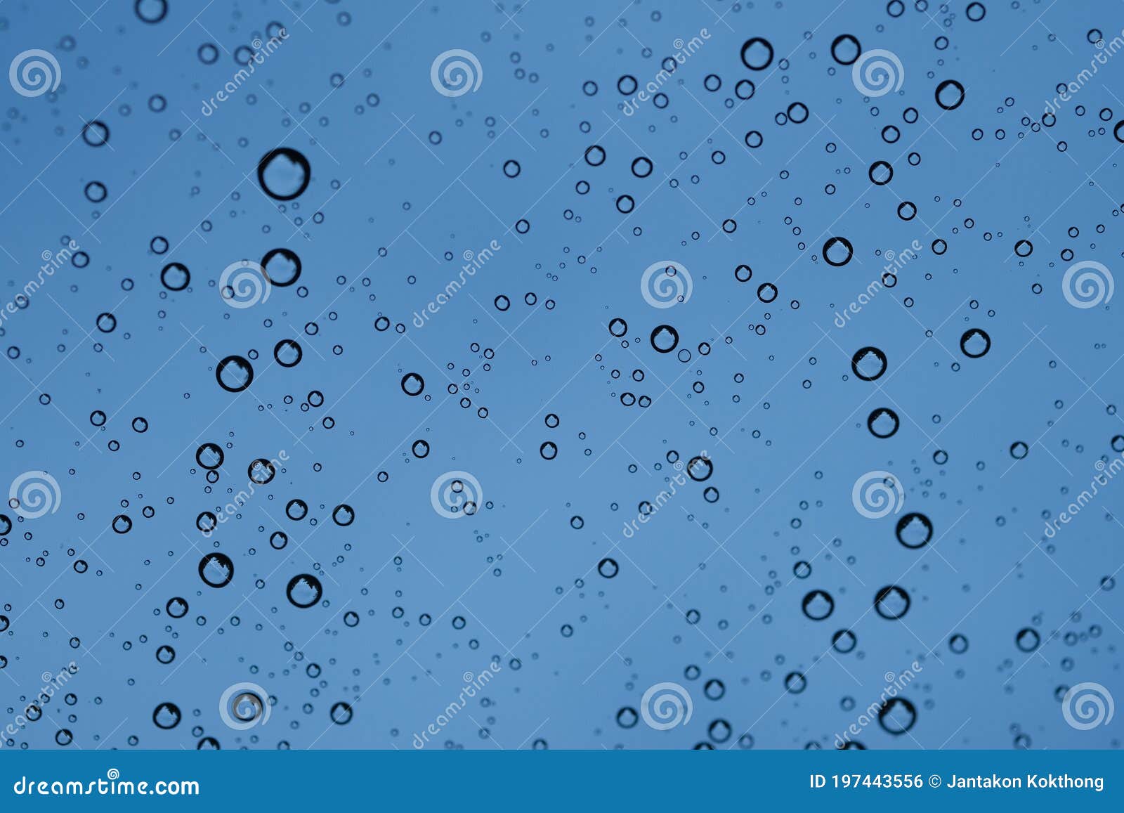 The Rain Dot Water for Background Image Stock Photo - Image of bubble ...