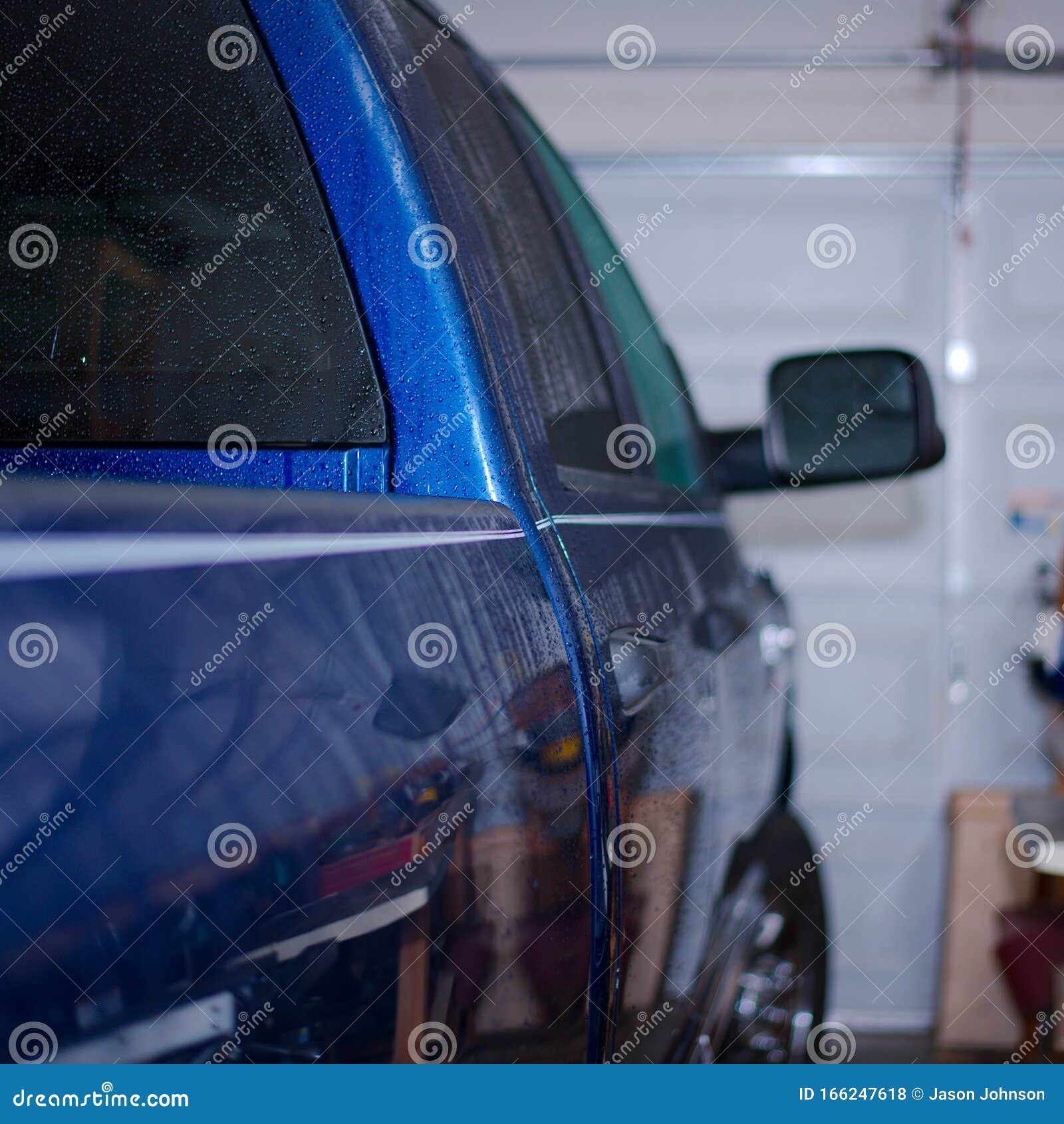 Rain Drenched Pick Up Truck Stock Photo - Image of pick, water: 166247618