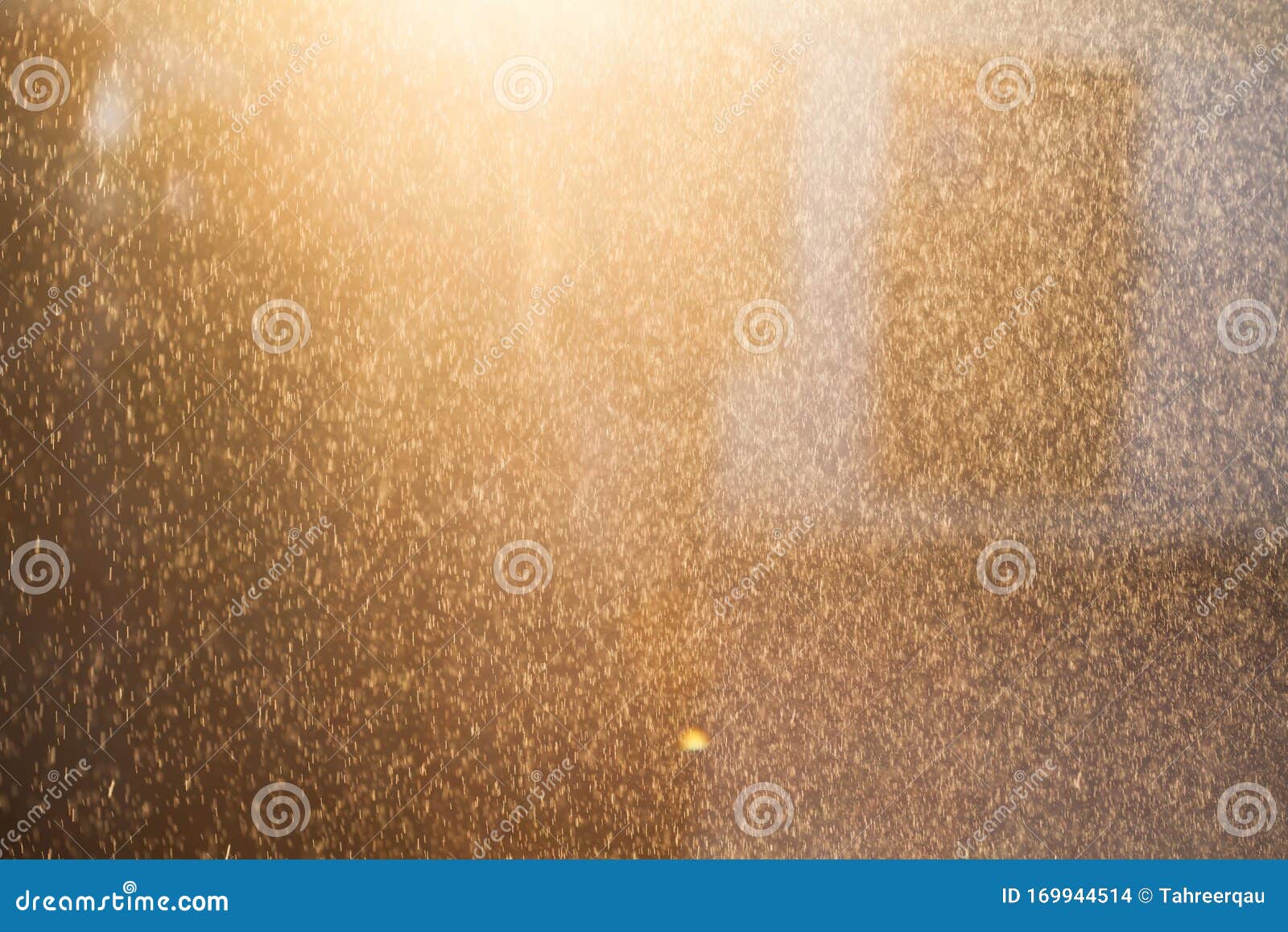 Rain Drizzling at the Time of Sunset Stock Photo - Image of drizzling ...