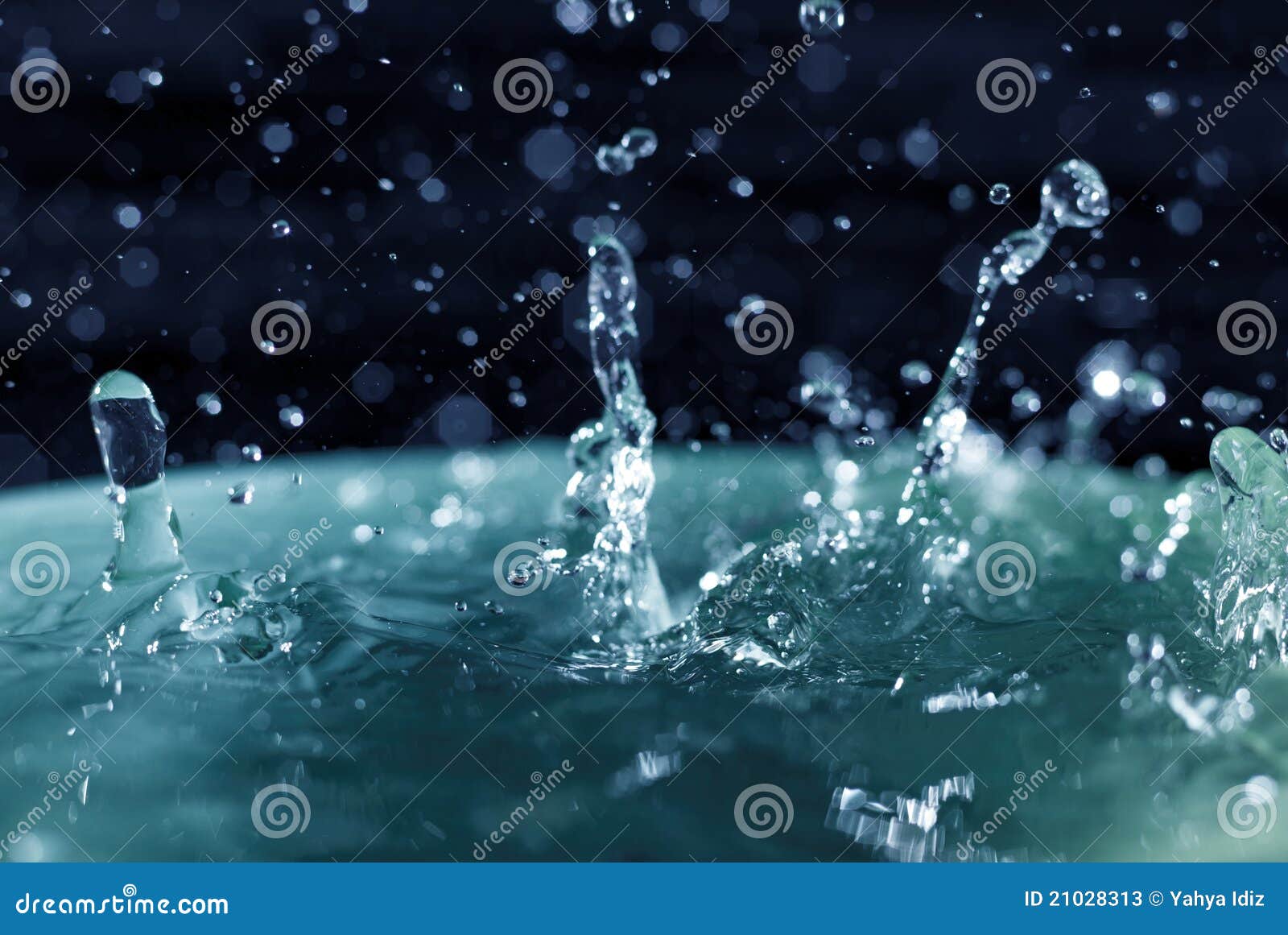Rain drop stock image. Image of liquid, color, aqua, closeup - 21028313