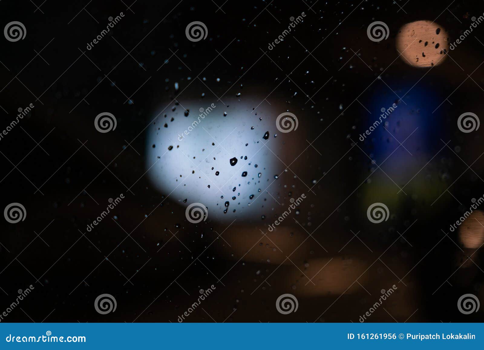 Rain Drop on the Car Windscreen Stock Photo - Image of clear, texture ...