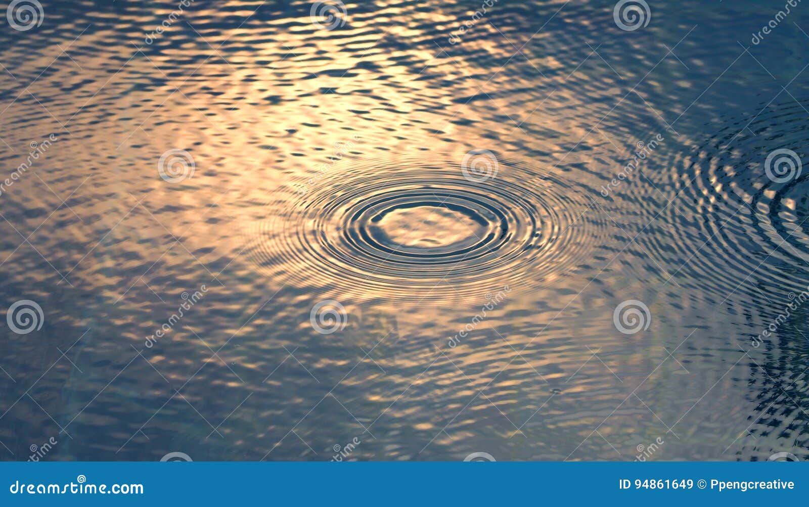 Rain drop falling on pool stock image. Image of environment - 94861649